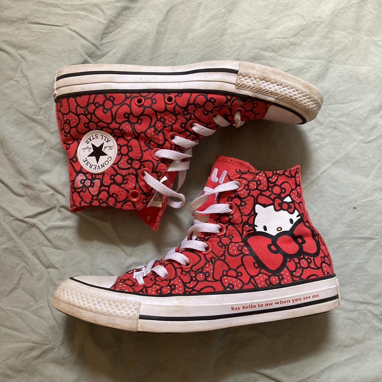 Hello Kitty Women's Trainers | Depop
