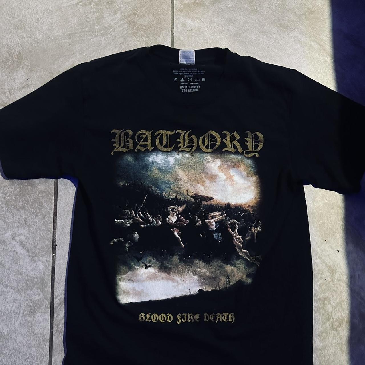 Bathory Blood Fire Death Tee ↣Ships In 2-3 days... - Depop