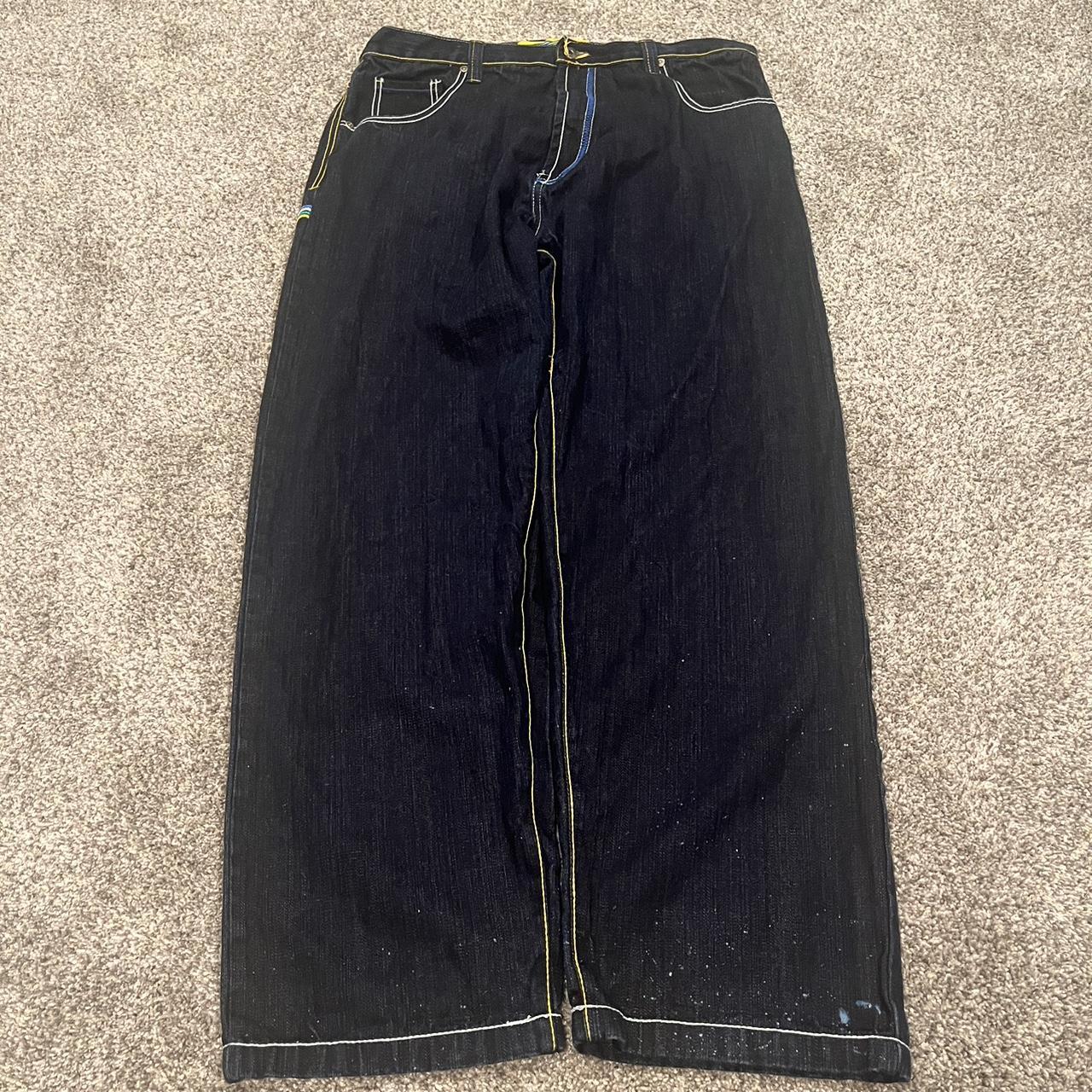 Baggy Y2K Evolution Jeans Message for any questions... - Depop
