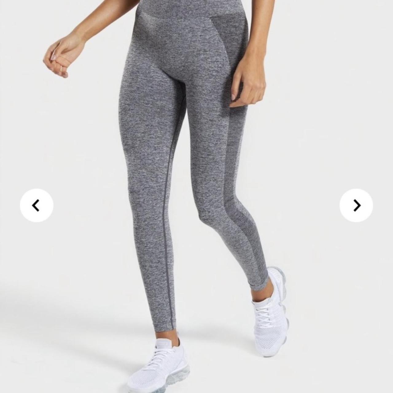 Gymshark Flex High Waisted Leggings Charcoal Gray... - Depop