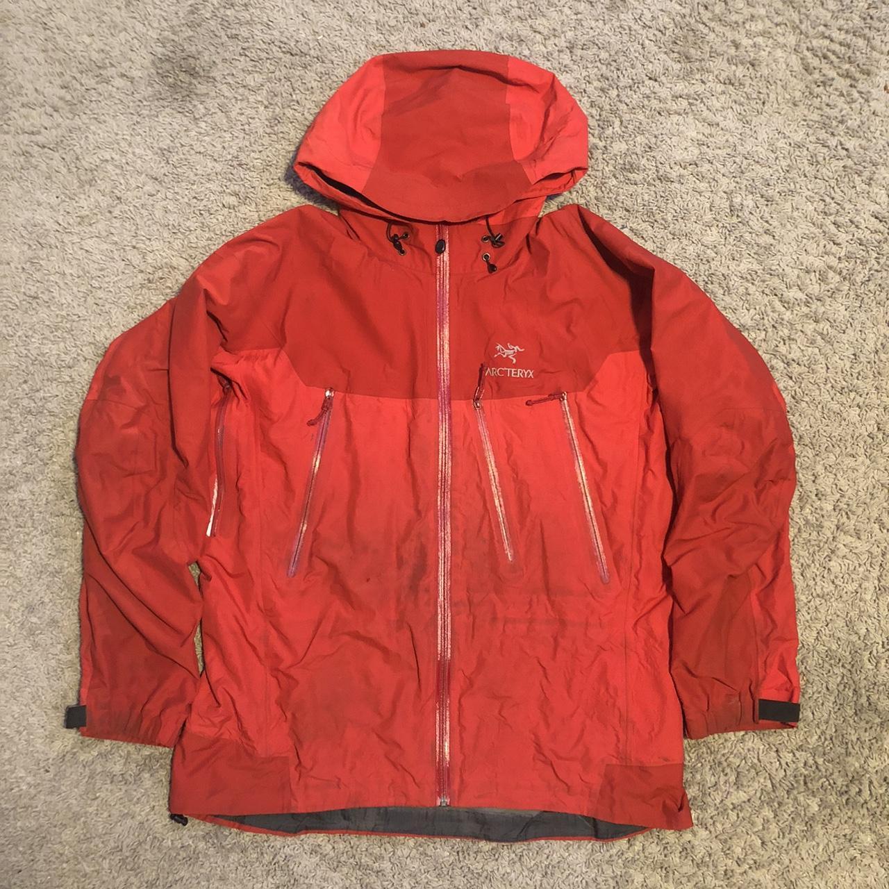 Arcteryx gore-tex hooded rain jacket. older model,... - Depop