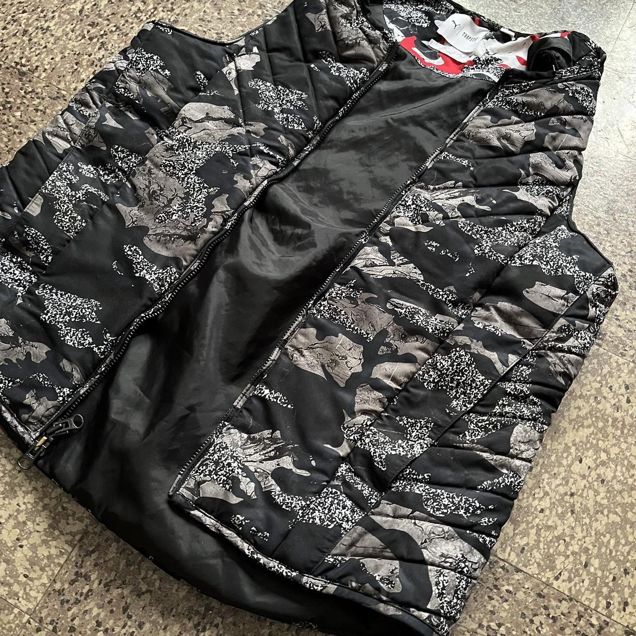 Uma x Trapstar Camo Puffer Vest -Unique peice from... - Depop