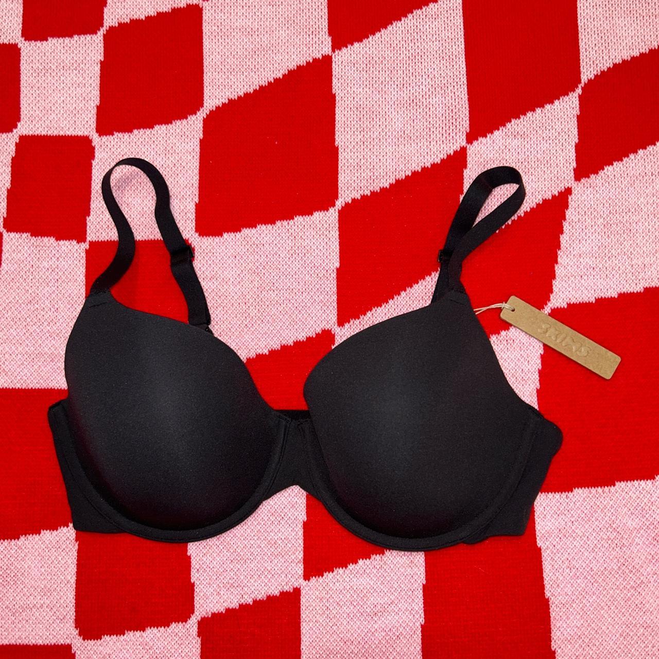 Skims Women's Black Bra | Depop