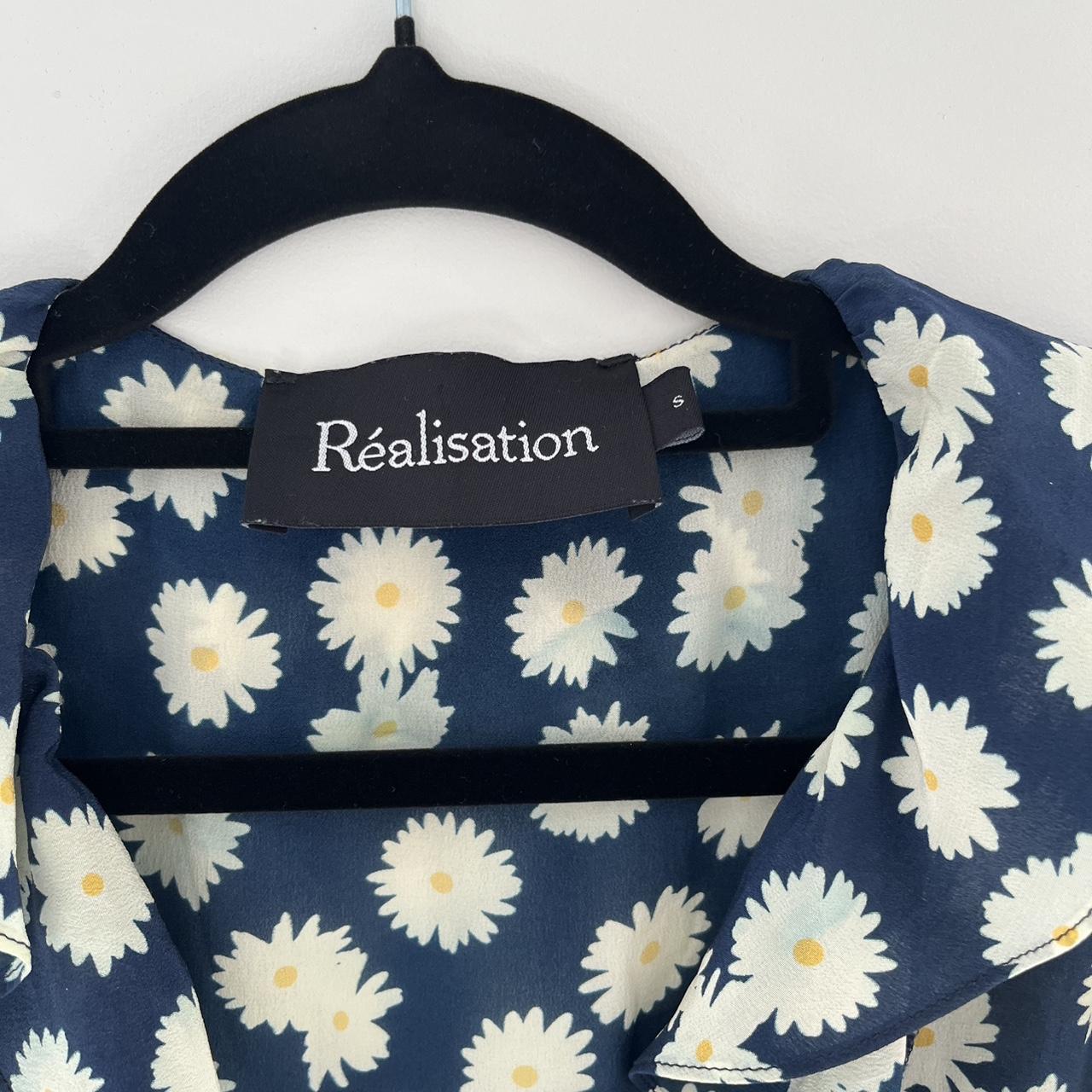 Realisation Par Valentina Daisy dress 100% silk Size S | Depop