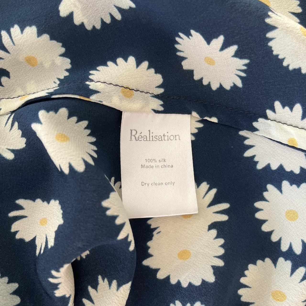 Realisation Par Valentina Daisy dress 100% silk Size S | Depop