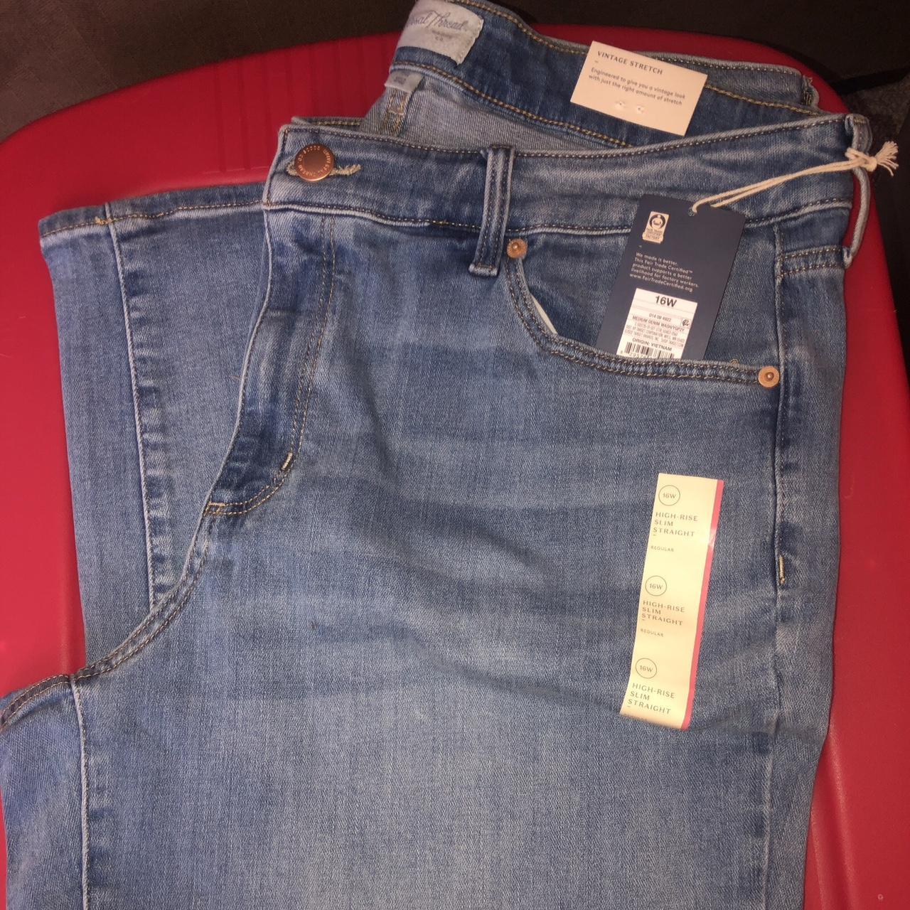 Universal Thread High Rise Slim Straight Vintage... - Depop