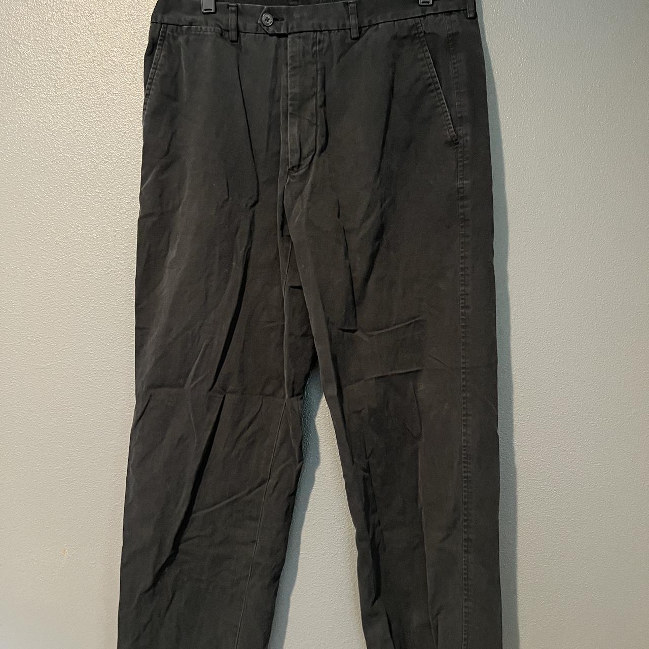 Faconnable Black Pants 33” - Depop