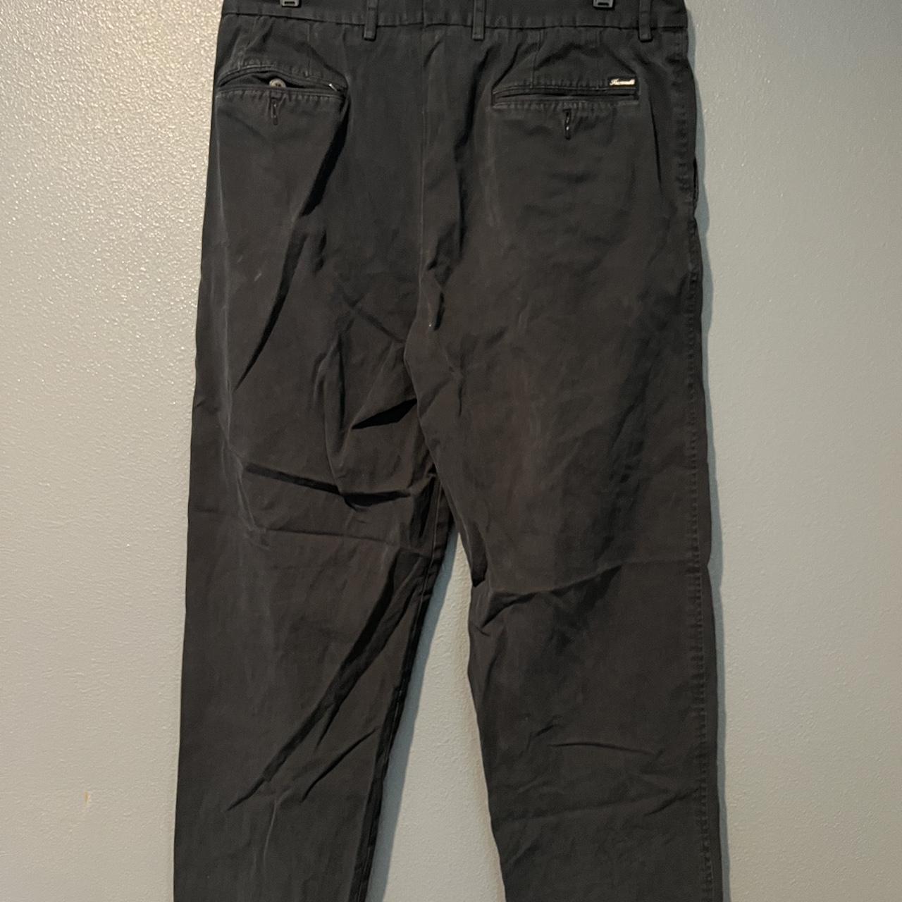 Faconnable Black Pants 33” - Depop