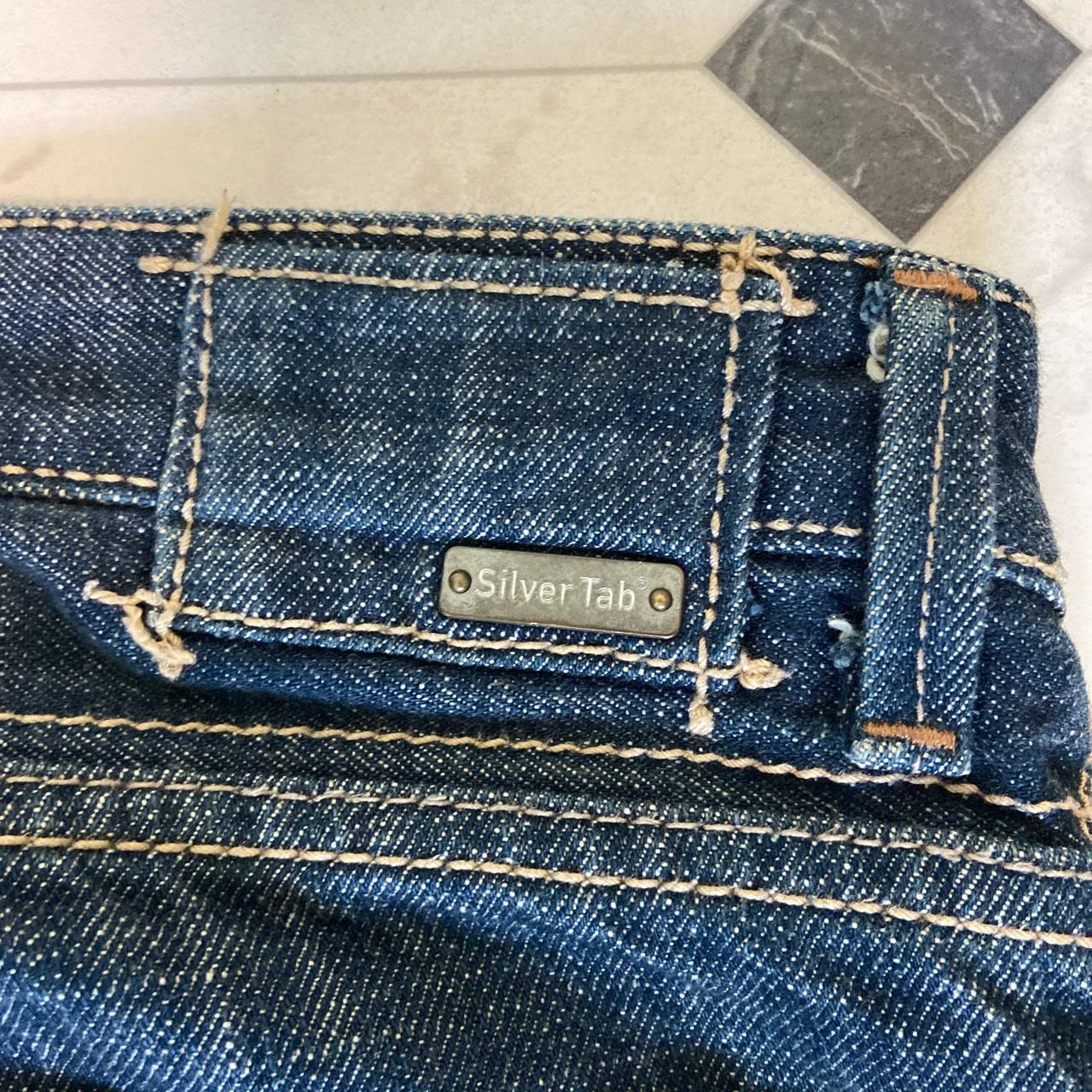 Levi silver tabs Insane pair PLEASE MESSAGE ME... - Depop