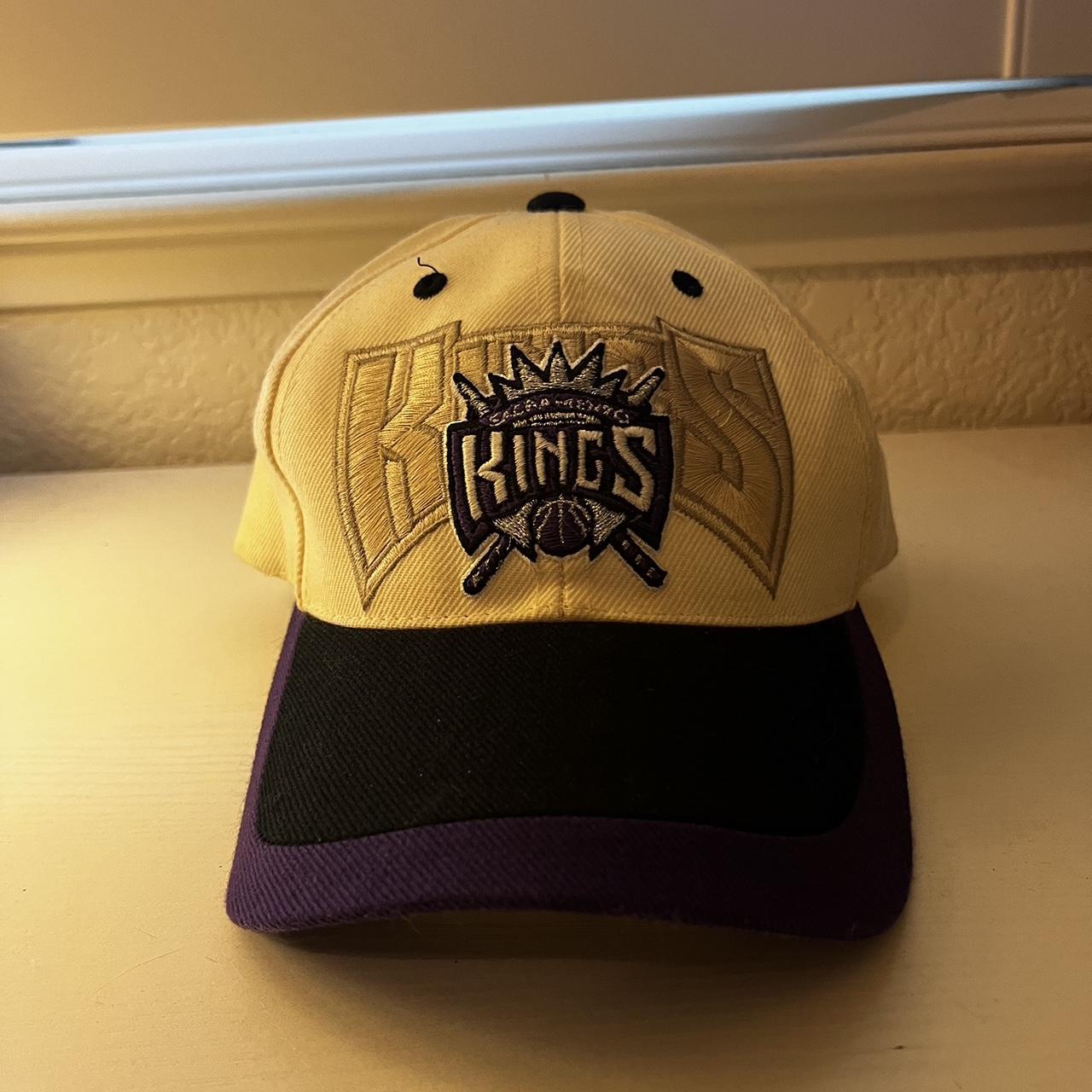 vintage sacramento kings cap. minor flaws include... - Depop
