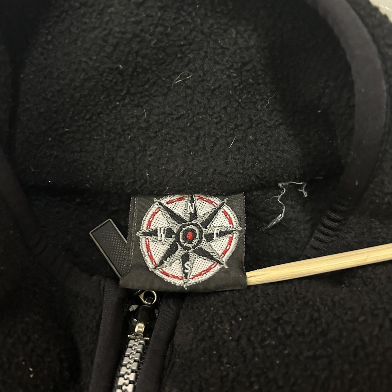 Vintage 90s Marlboro compass Sherpa fleece vest. No... - Depop