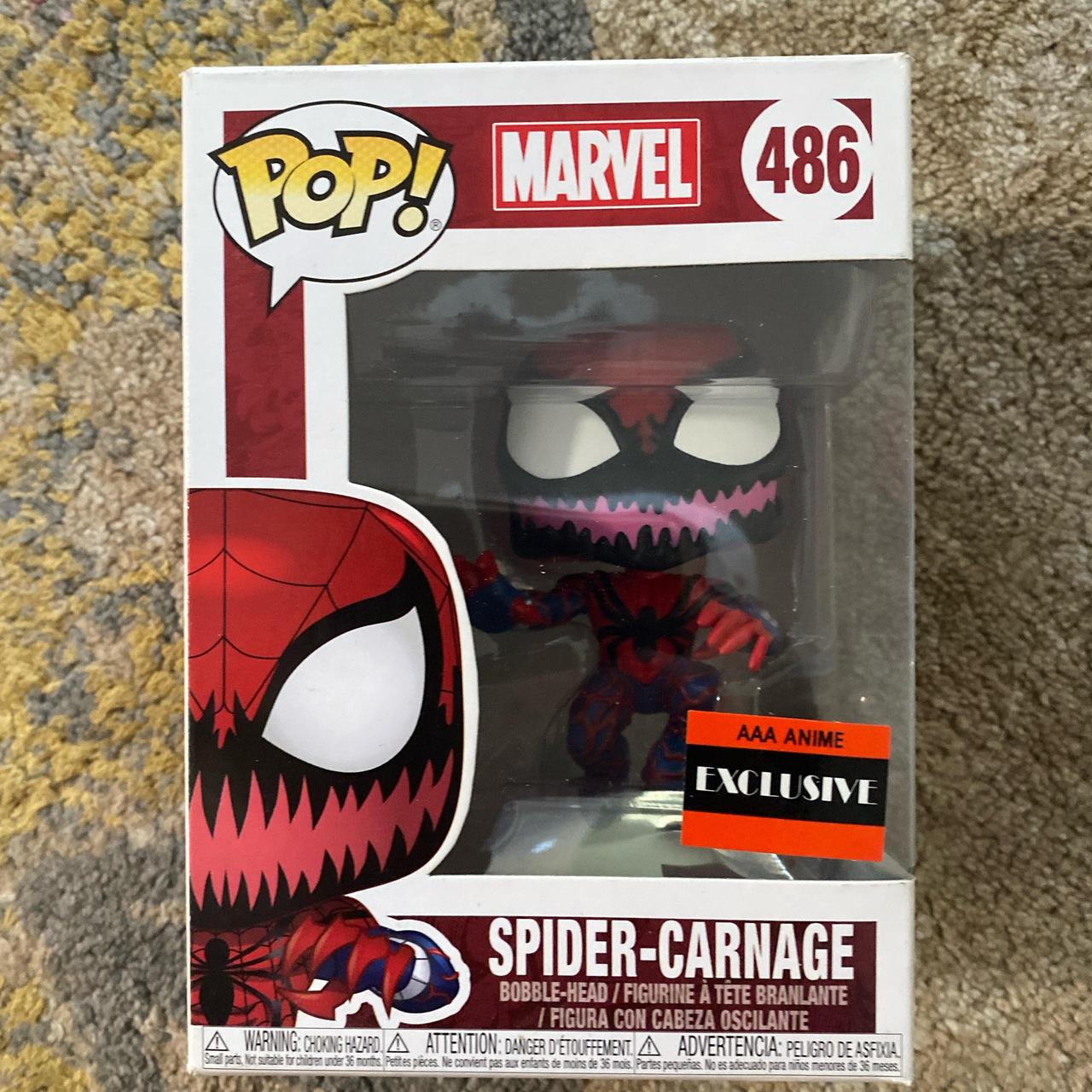 Spider carnage funko pop store