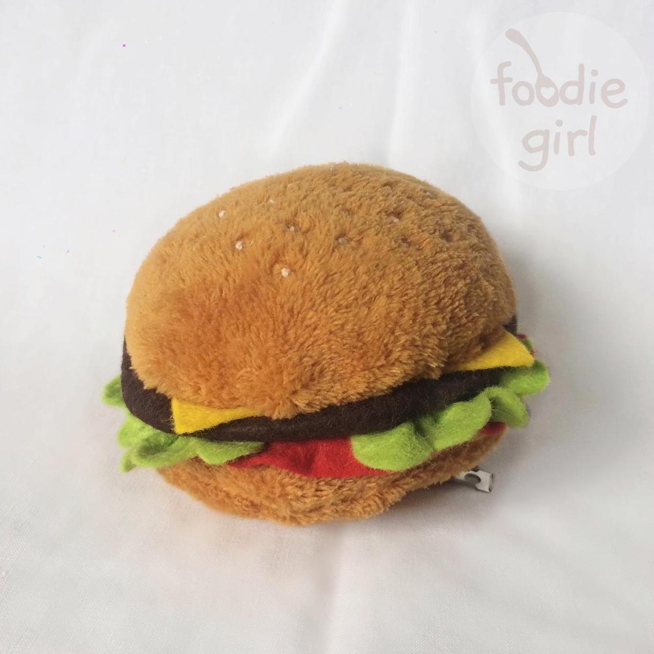 Foodie Girl Life Size Burger Hair Clip measurement-... | Depop