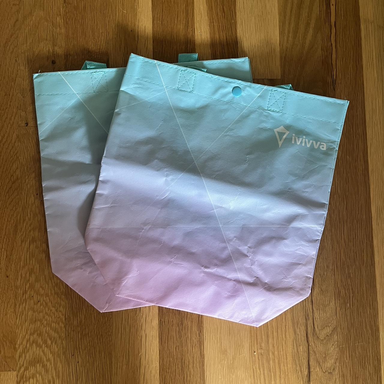 2 ivivva reusable bags !! -no longer sold -kids... - Depop