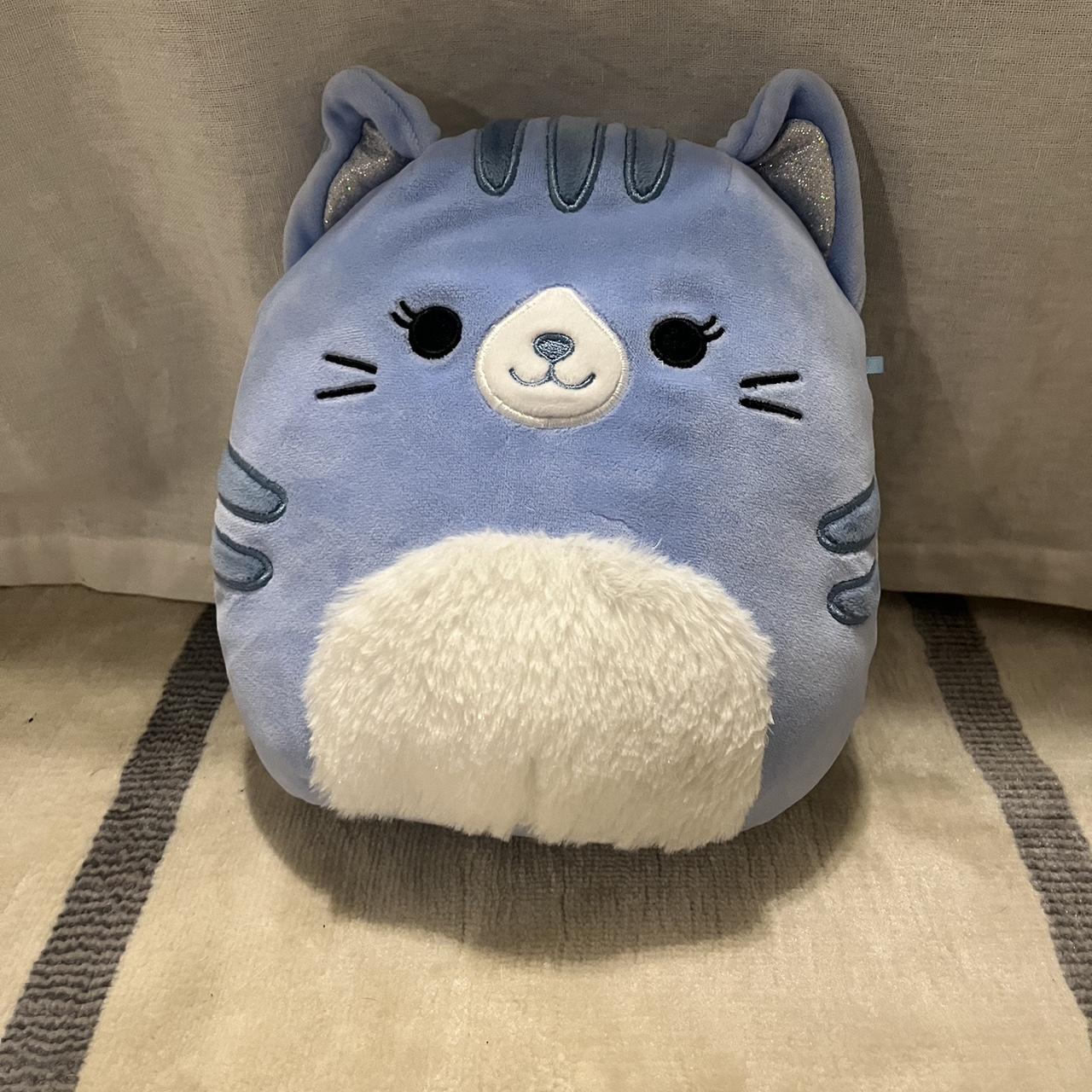 blue cat squishmallow!! -without tag - Depop