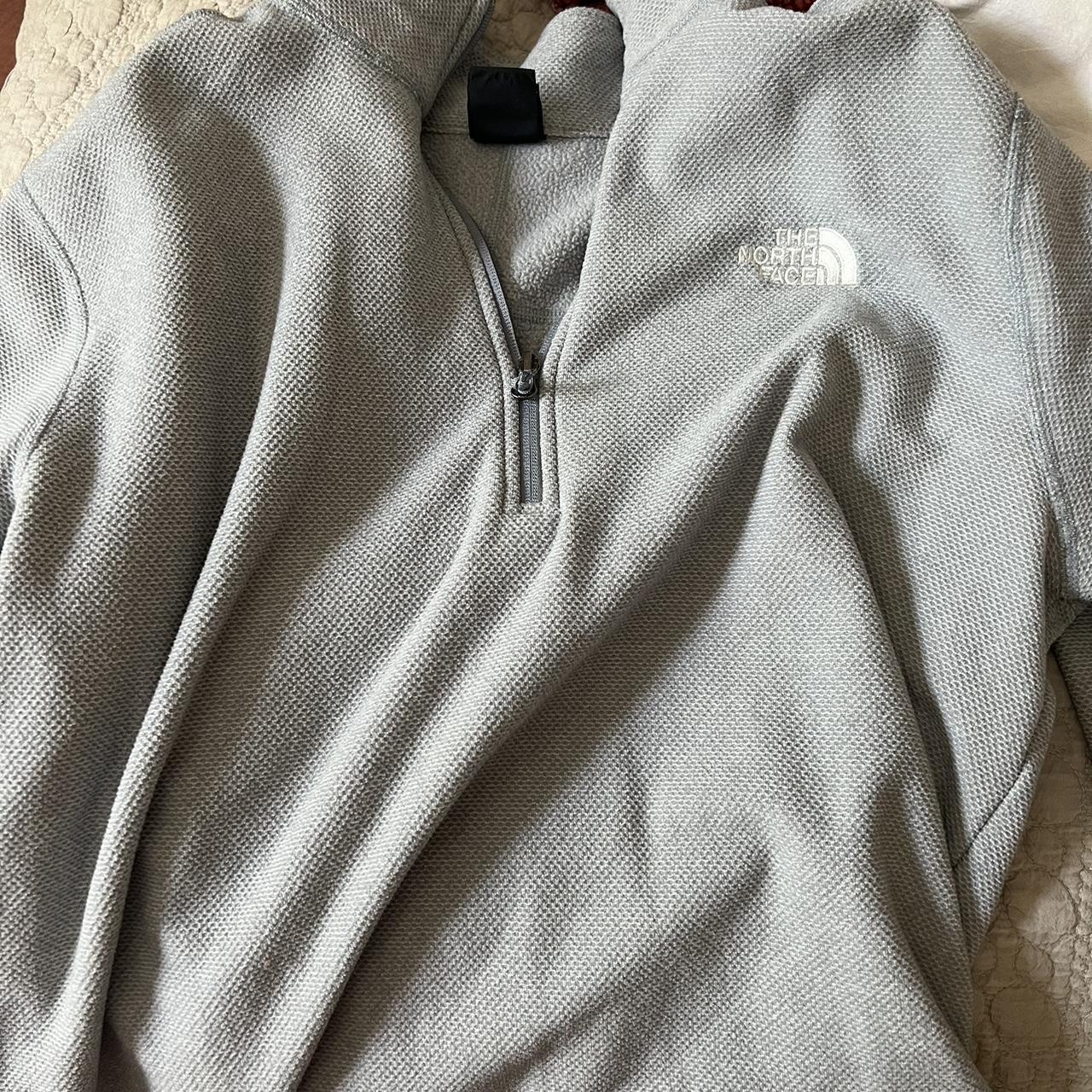 The North Face half zip waffle material size XL but... - Depop