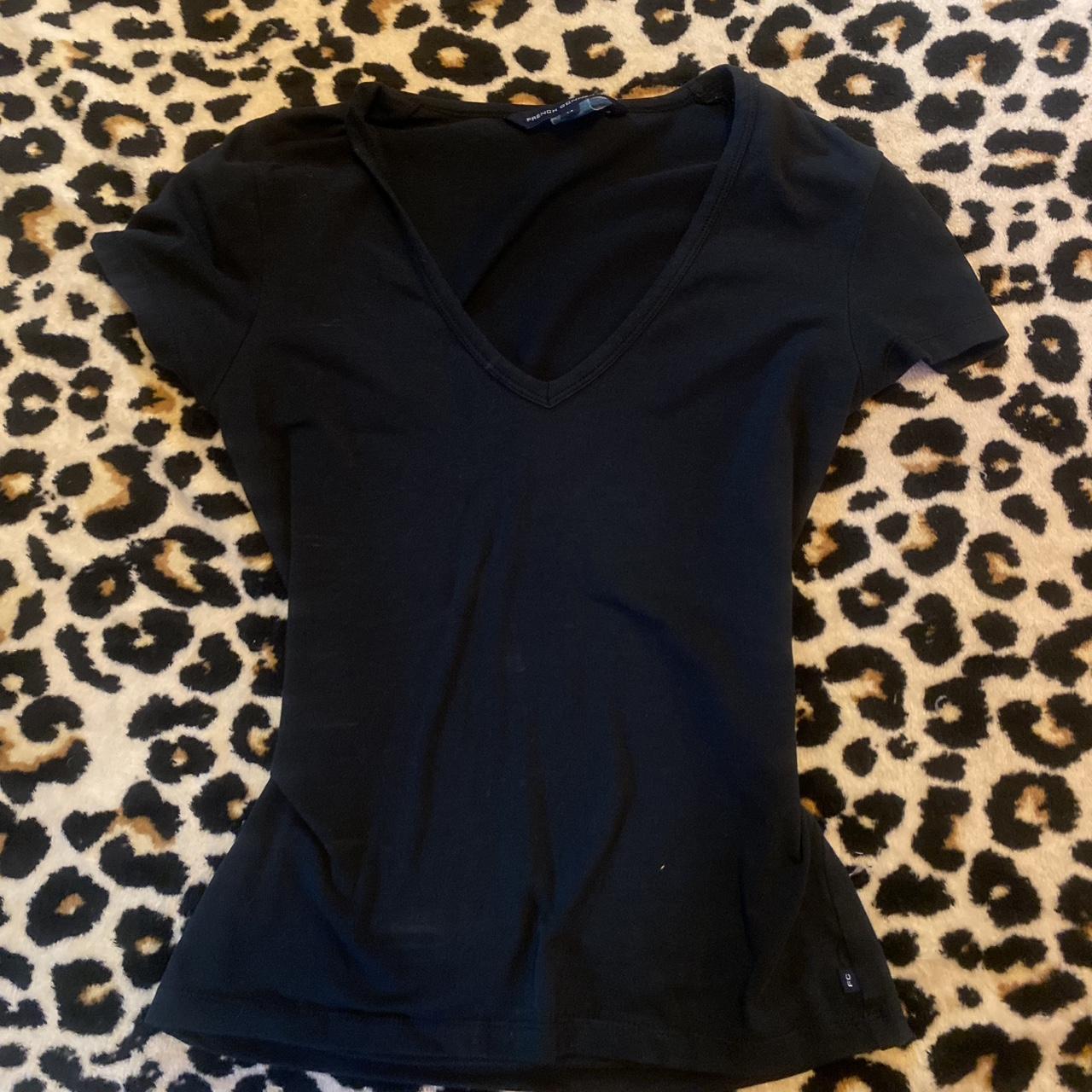 Fitted dark grey top - medium but fits like a... | Depop