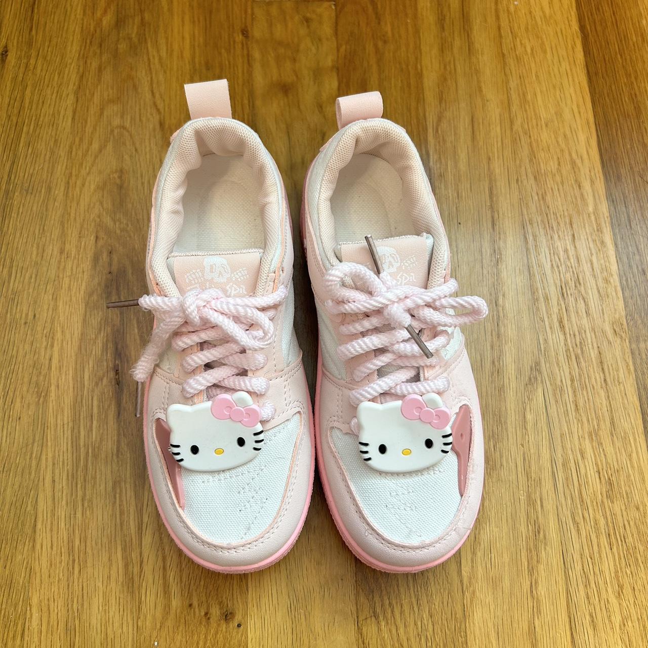 Hello Kitty sneakers 🩷 size 5 🩷msg me if... - Depop