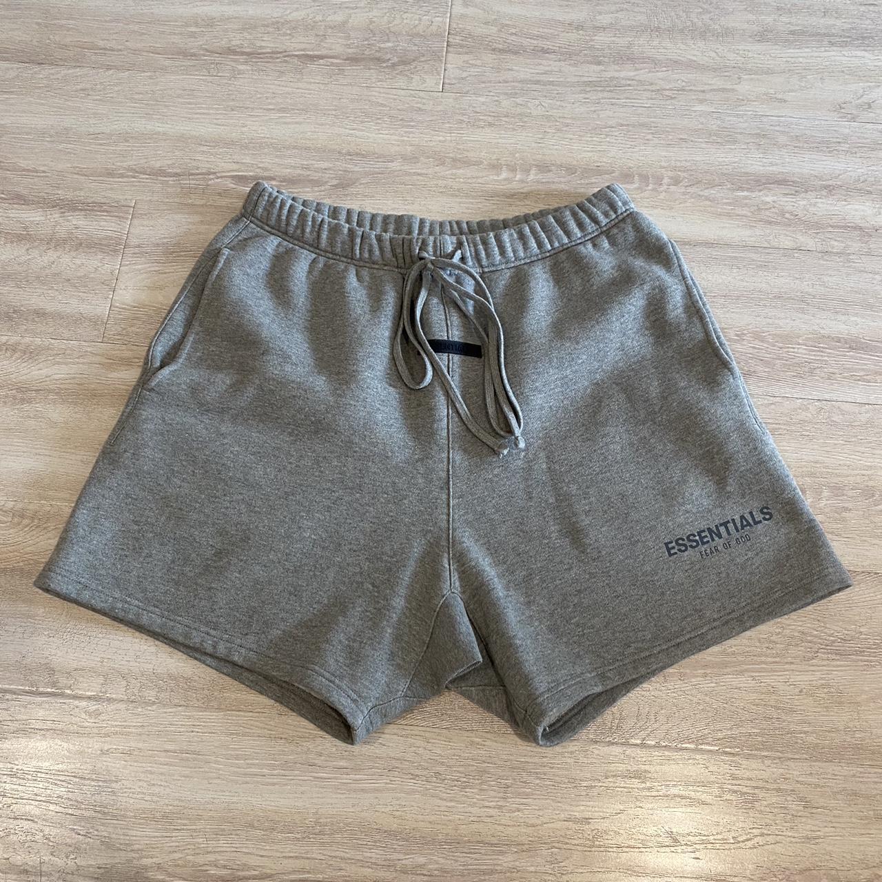 Essentials Men's Grey Shorts | Depop