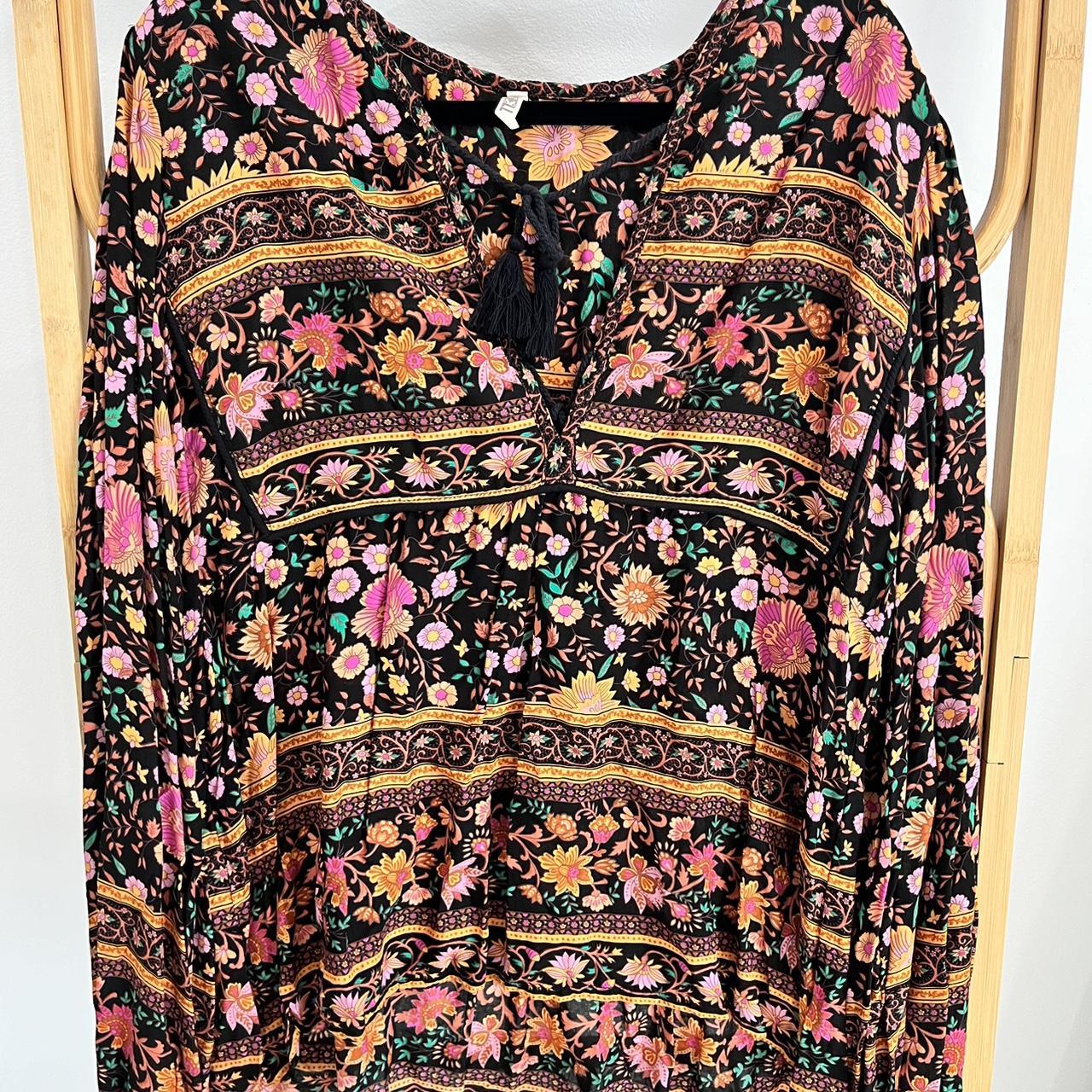 Spell Folktown blouse Gorgeous, vibrant colours Rare... - Depop