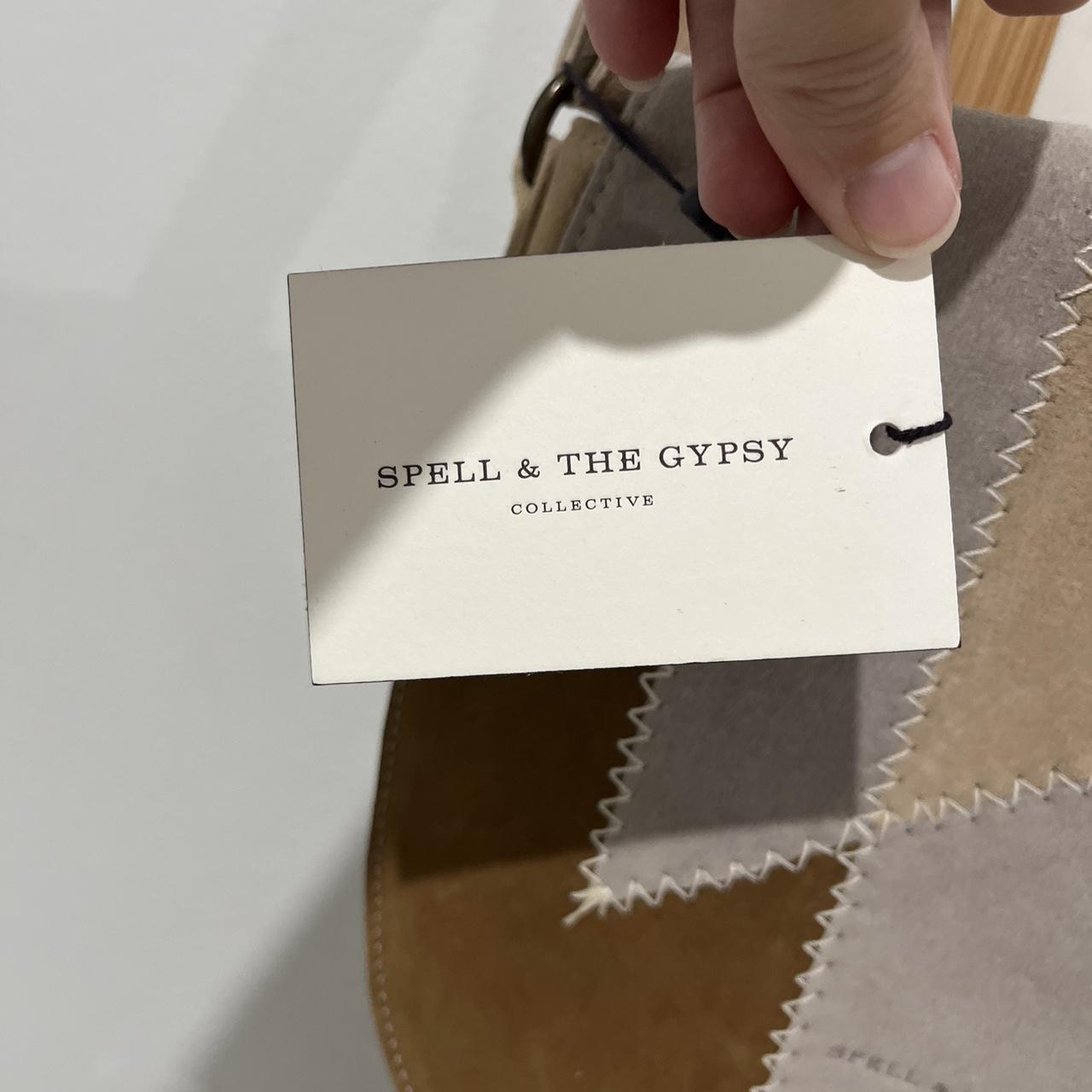 Spell suede patchwork handbag Shoulder... - Depop