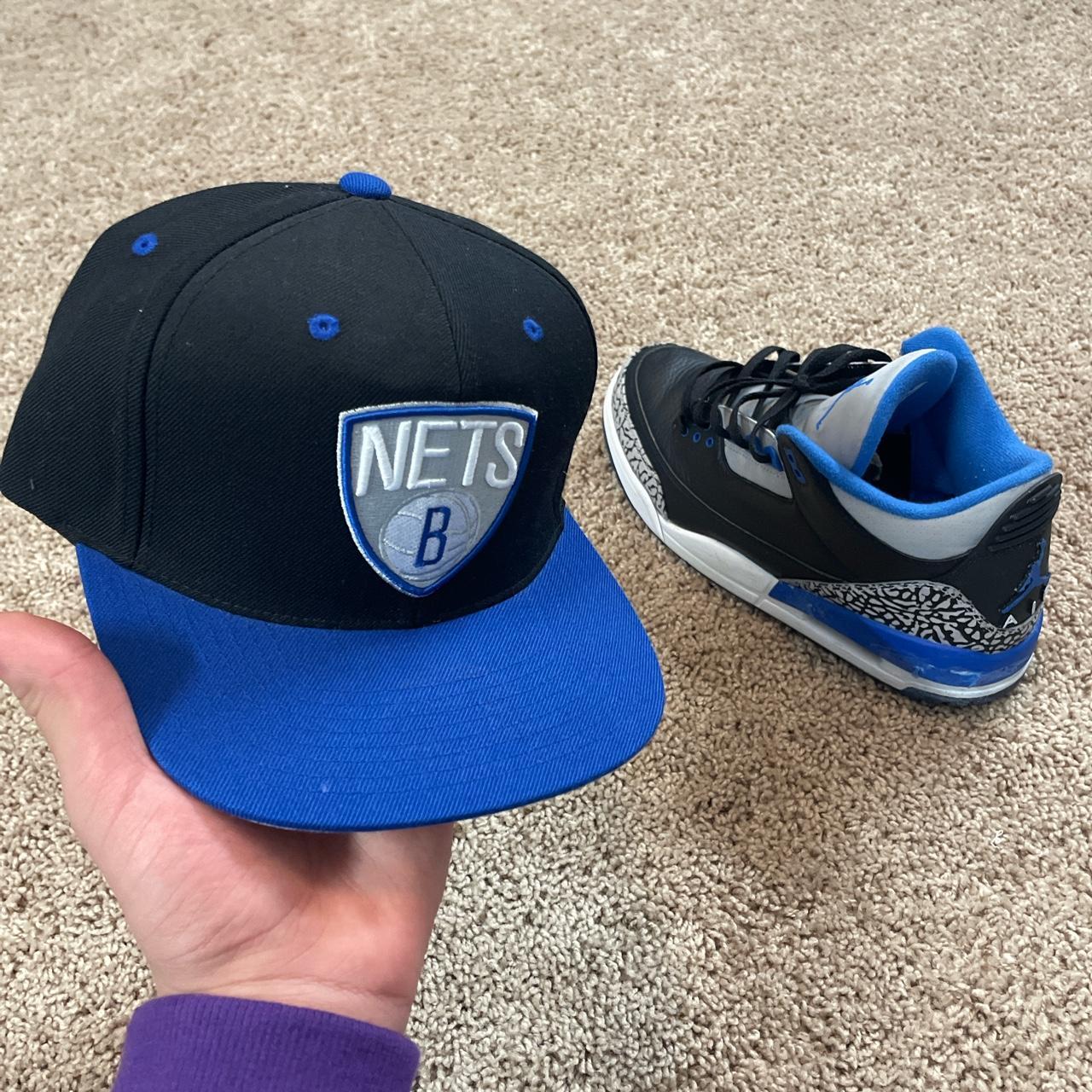 Mitchell & Ness SnapBack Nets Hat - Depop