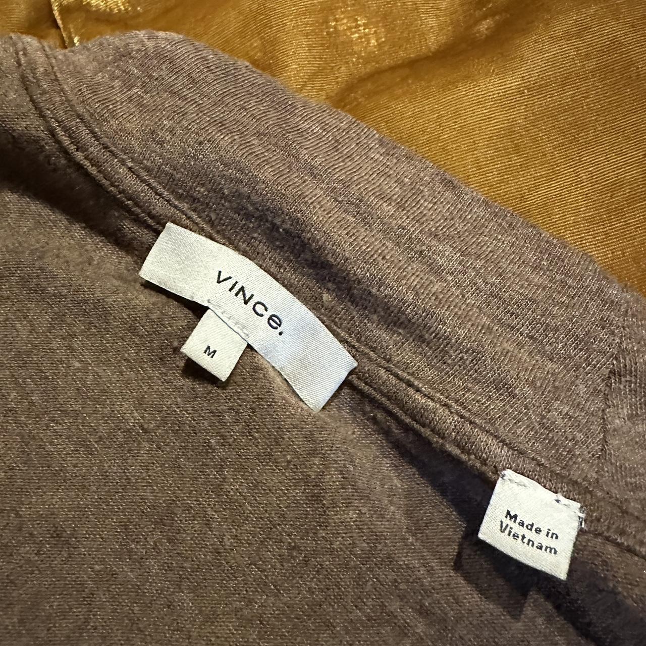 VINCE short-sleeve turtleneck - Depop