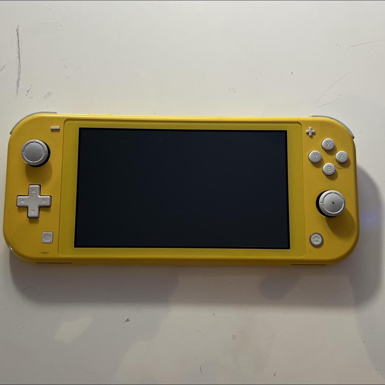 Nintendo switch lite yellow with accessories... - Depop
