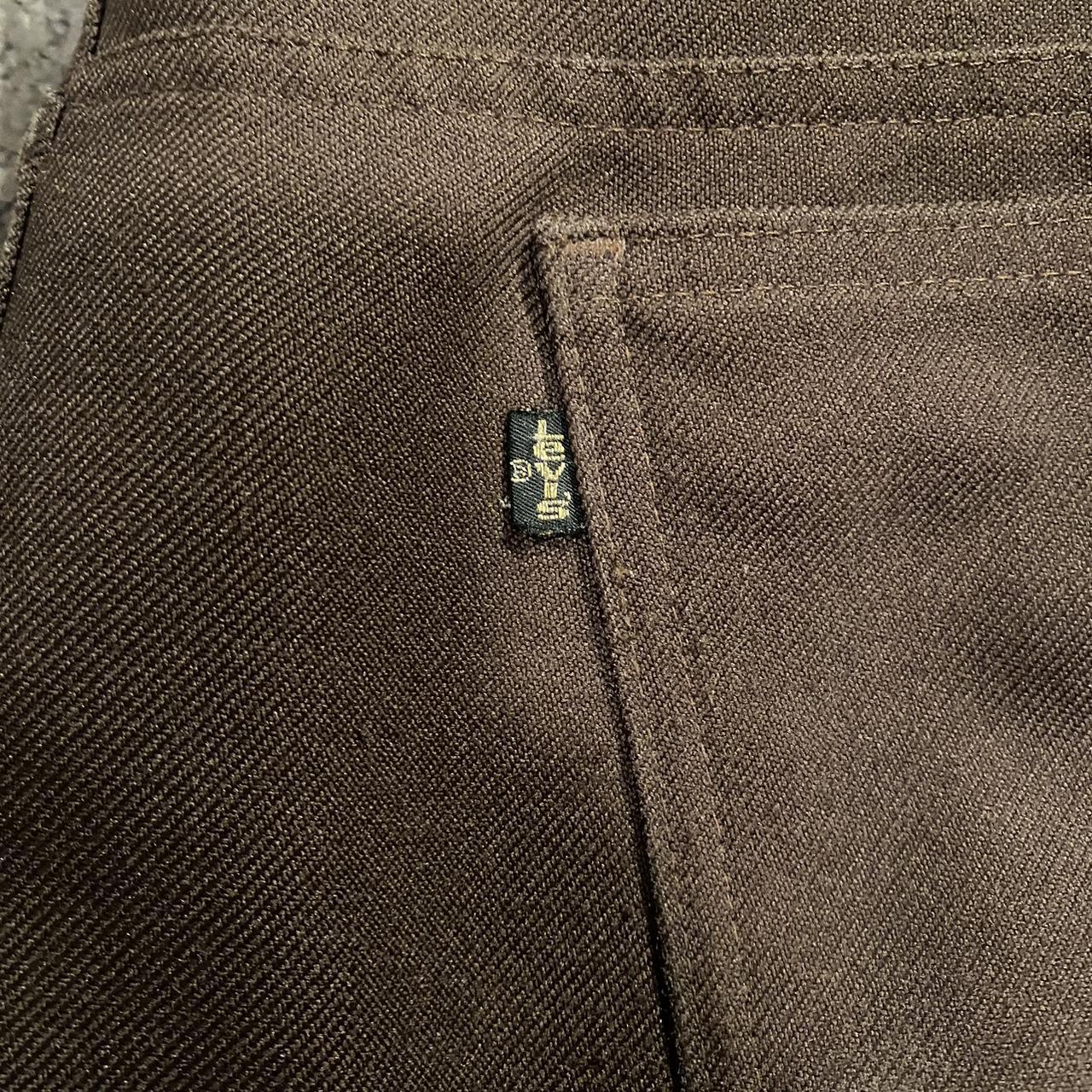 Vintage Brown Levi Black Tab 1960s (38x32) #vintage... - Depop