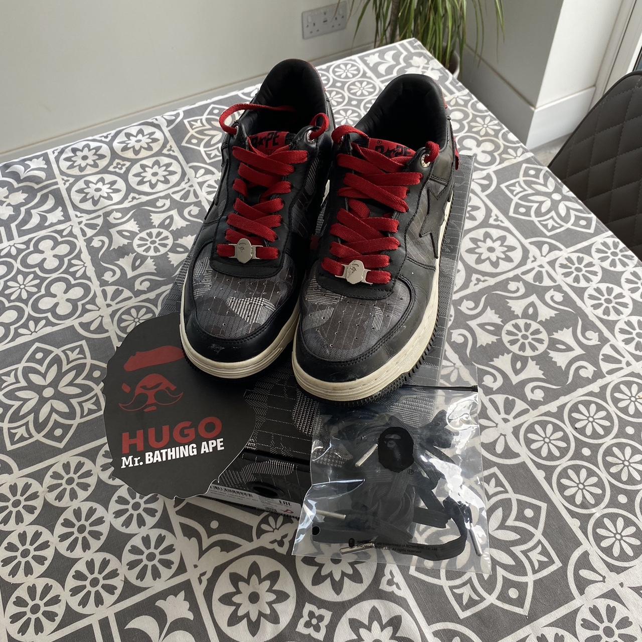 Bape x Hugo size uk 8 Worn a handful of times... - Depop