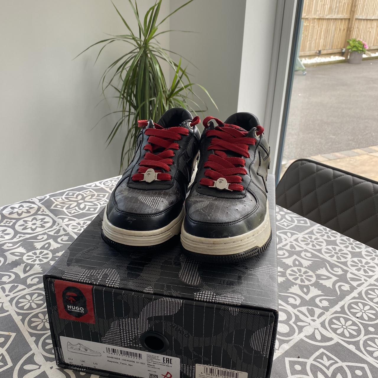 Bape x Hugo size uk 8 Worn a handful of times... - Depop