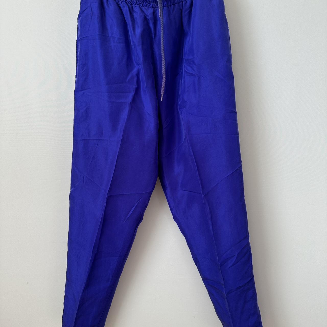 Vintage silk tracksuit two piece coord set 90’s... | Depop