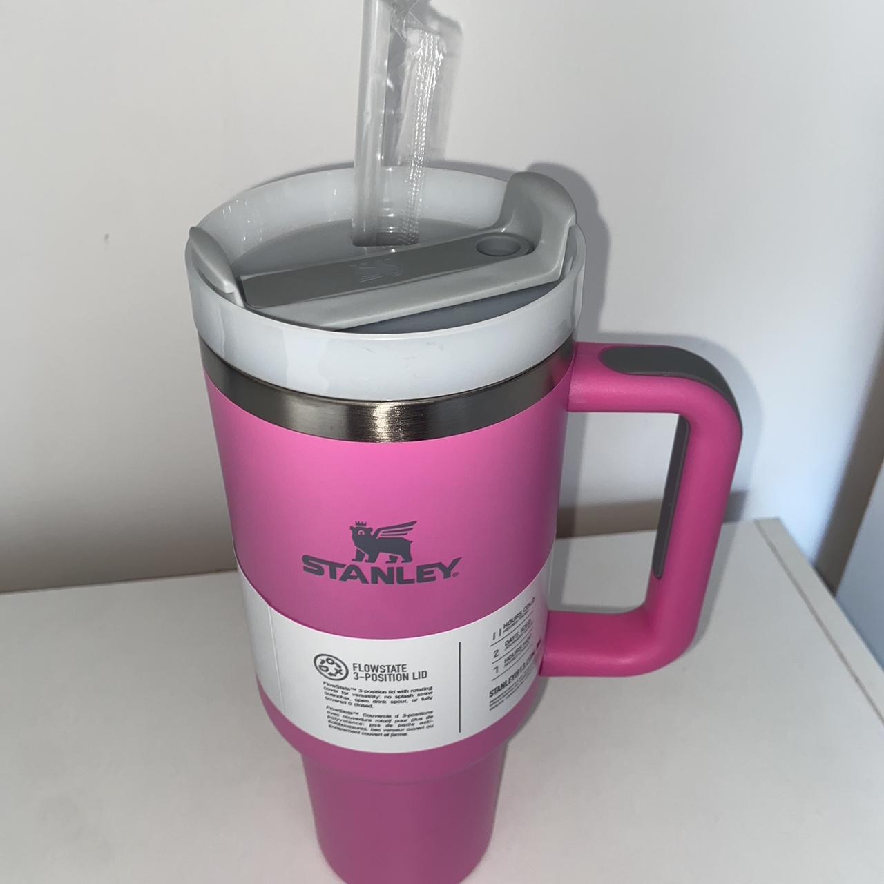 Pink Stanley cup 40oz or 1.1Liters - Depop