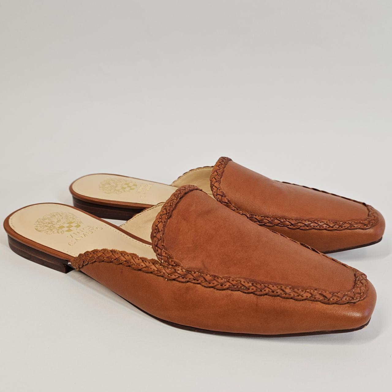 Vince Camuto x Almost Ready Braided Mules - Plenda... - Depop