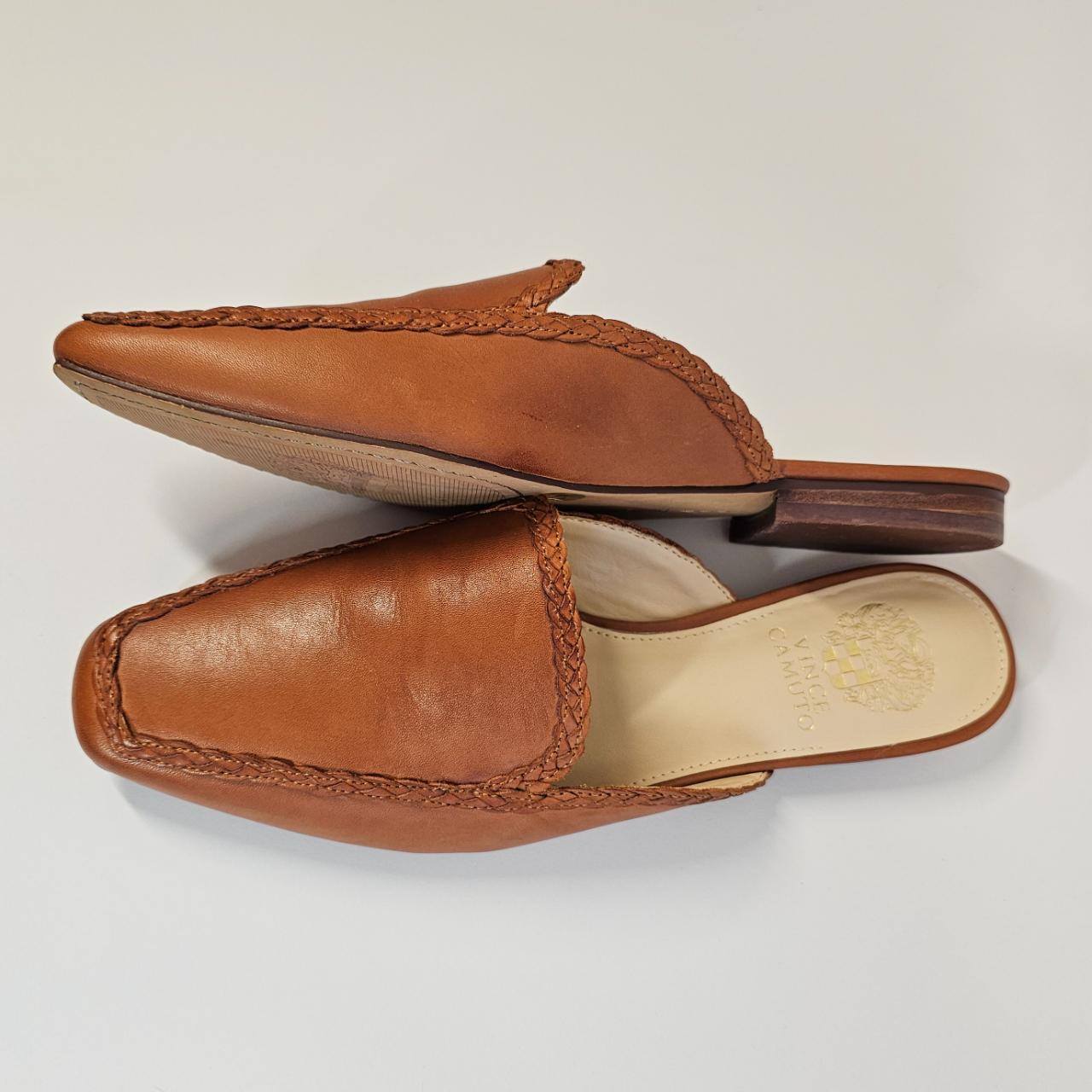 Vince Camuto x Almost Ready Braided Mules - Plenda... - Depop