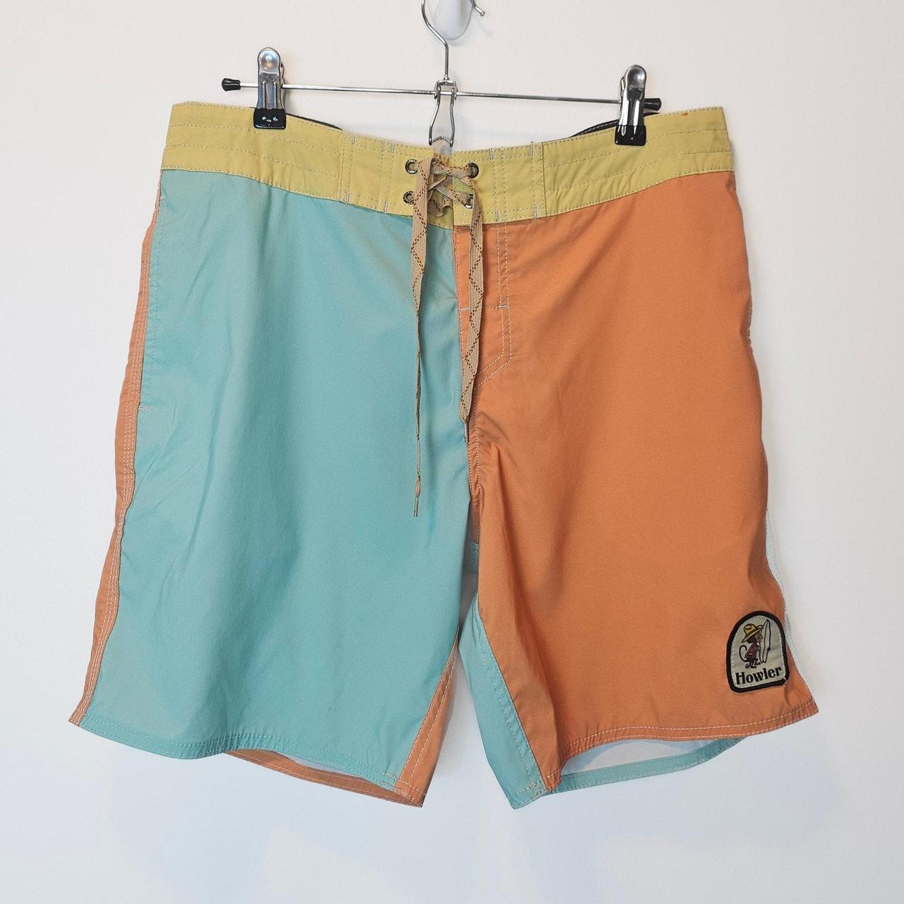 Howler Brother Buchannon Boardshorts Color: Aqua... | Depop