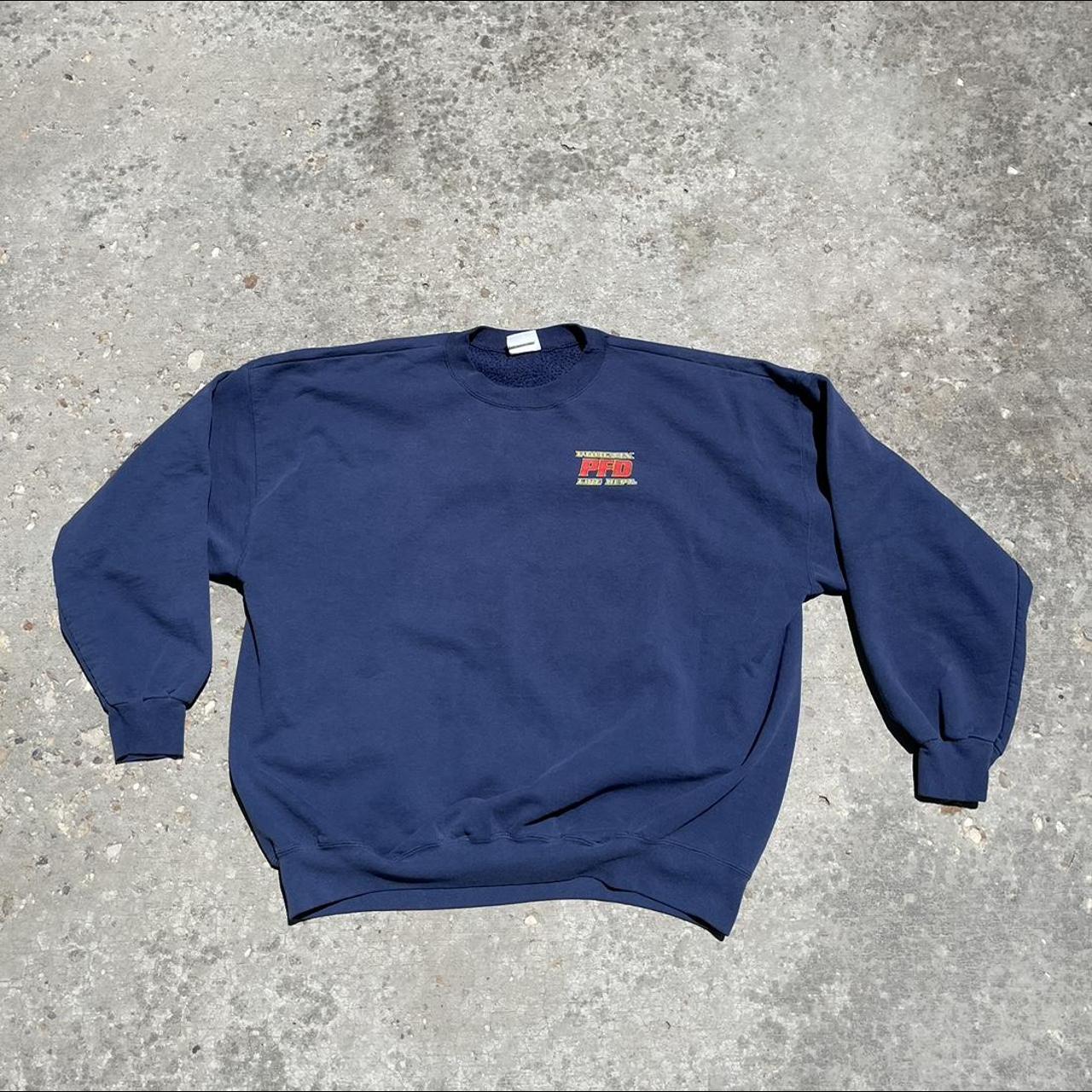 Vintage phoenix fire department hoodie sweat shirt... - Depop