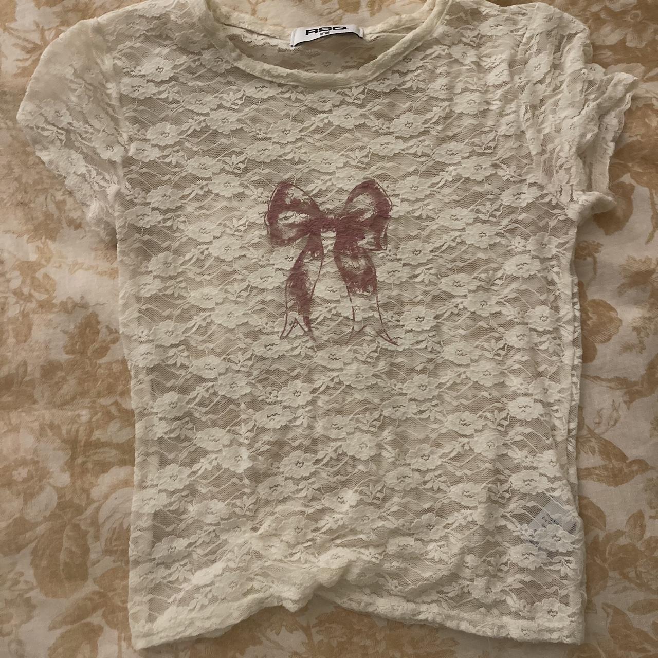 Tilly’s RSQ Womens Lace Top Size S, gently worn - Depop