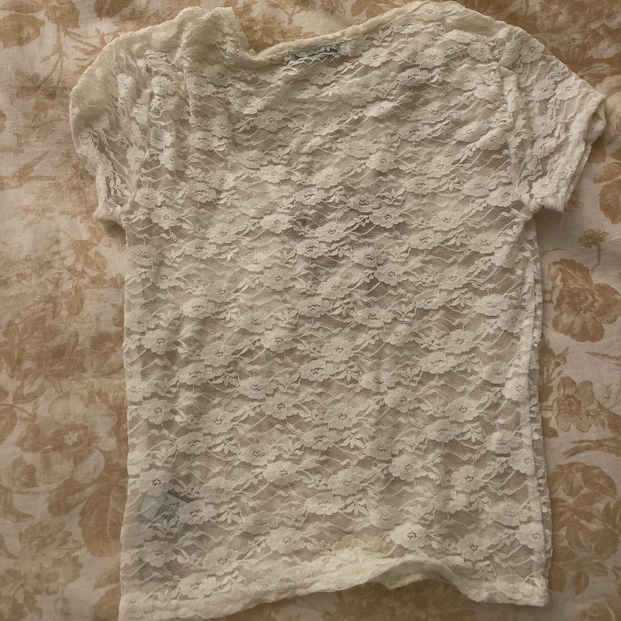 Tilly’s RSQ Womens Lace Top Size S, gently worn - Depop