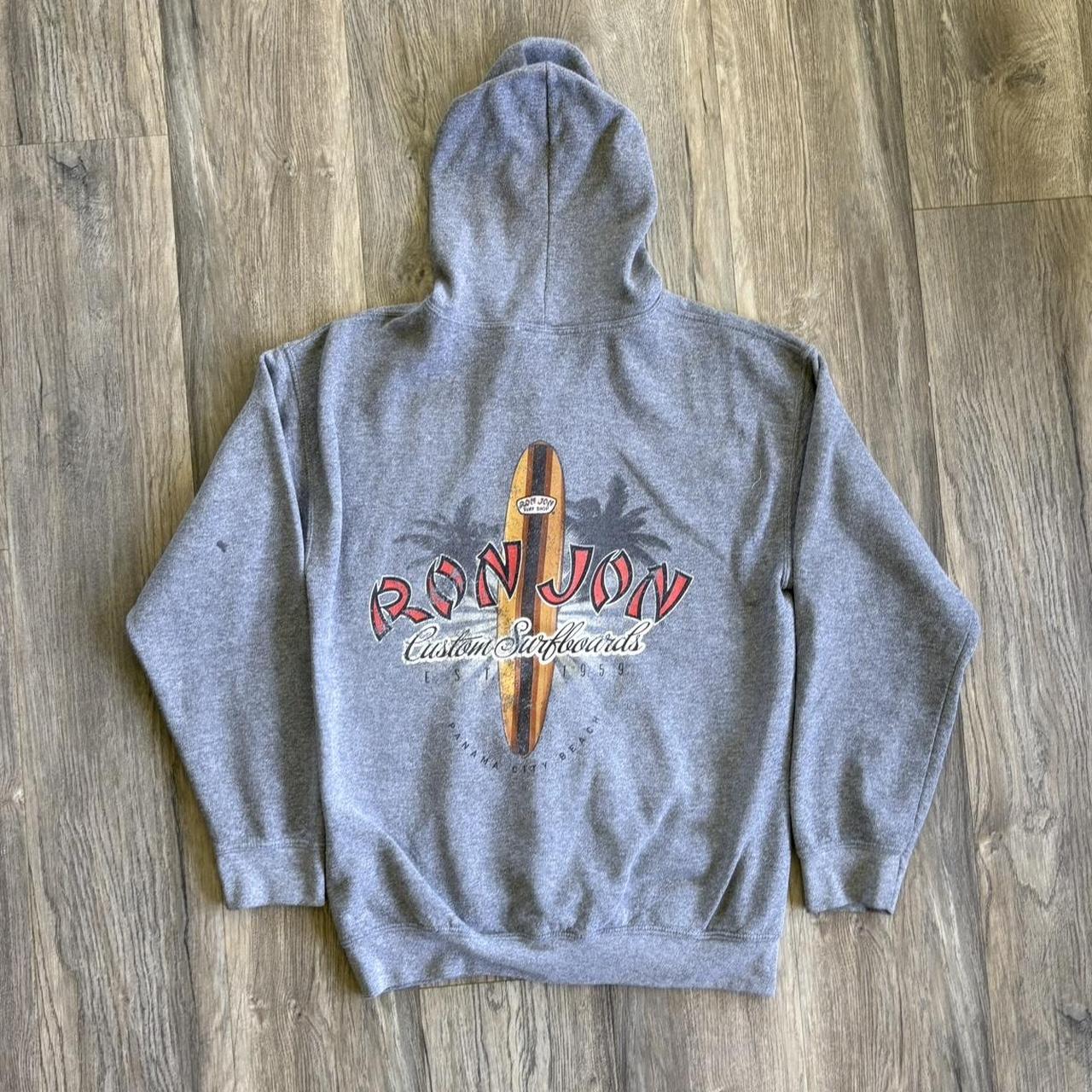 Ron Jon Surf Shop Zip-up Jacket with Hood ( Size... | Depop