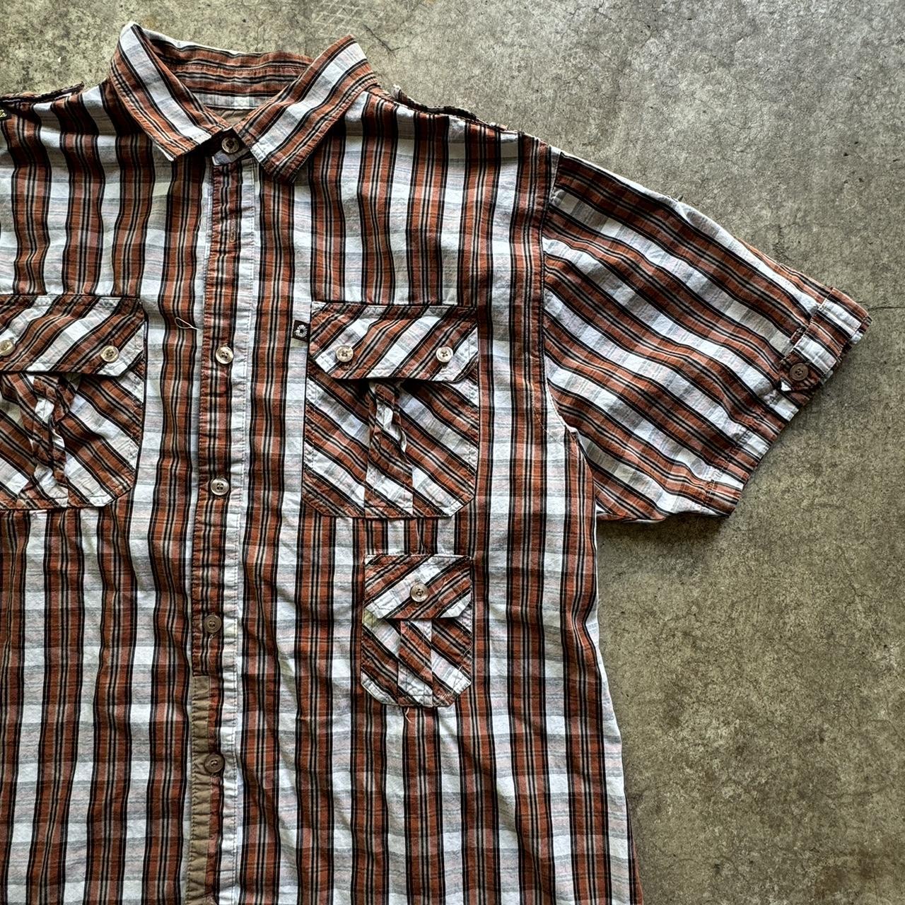 AKDMKS Y2K Button Up Shirt. Size... | Depop