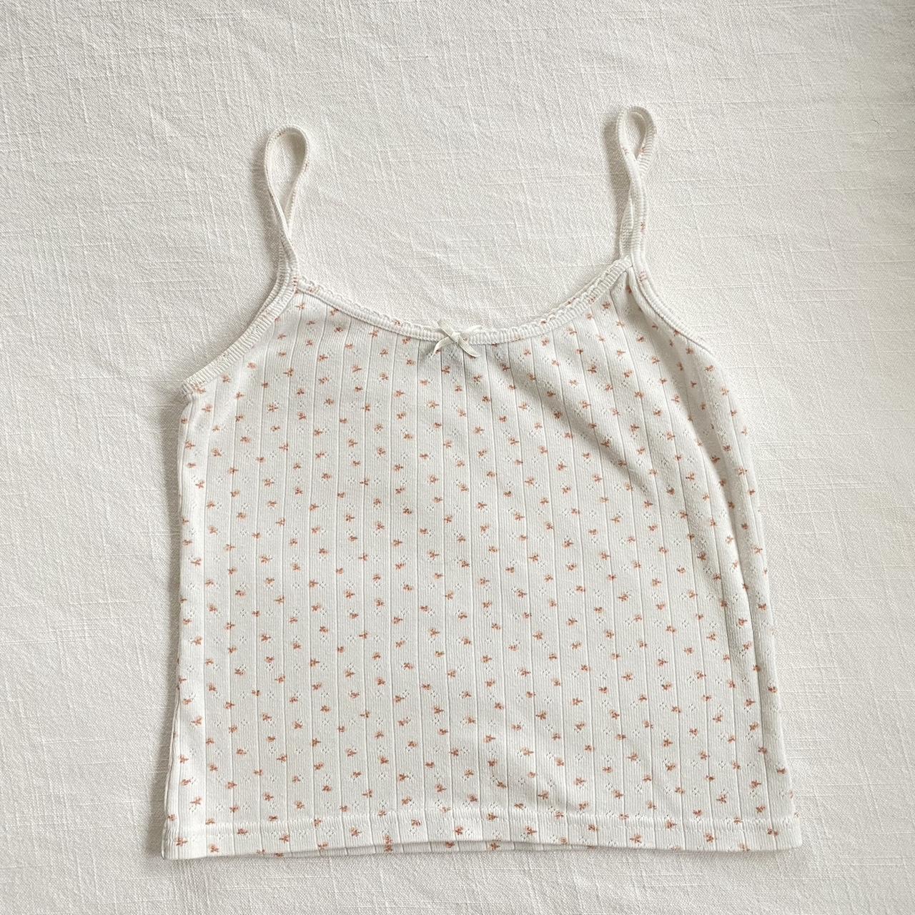 floral brandy tank this sweet tank is what all the... - Depop