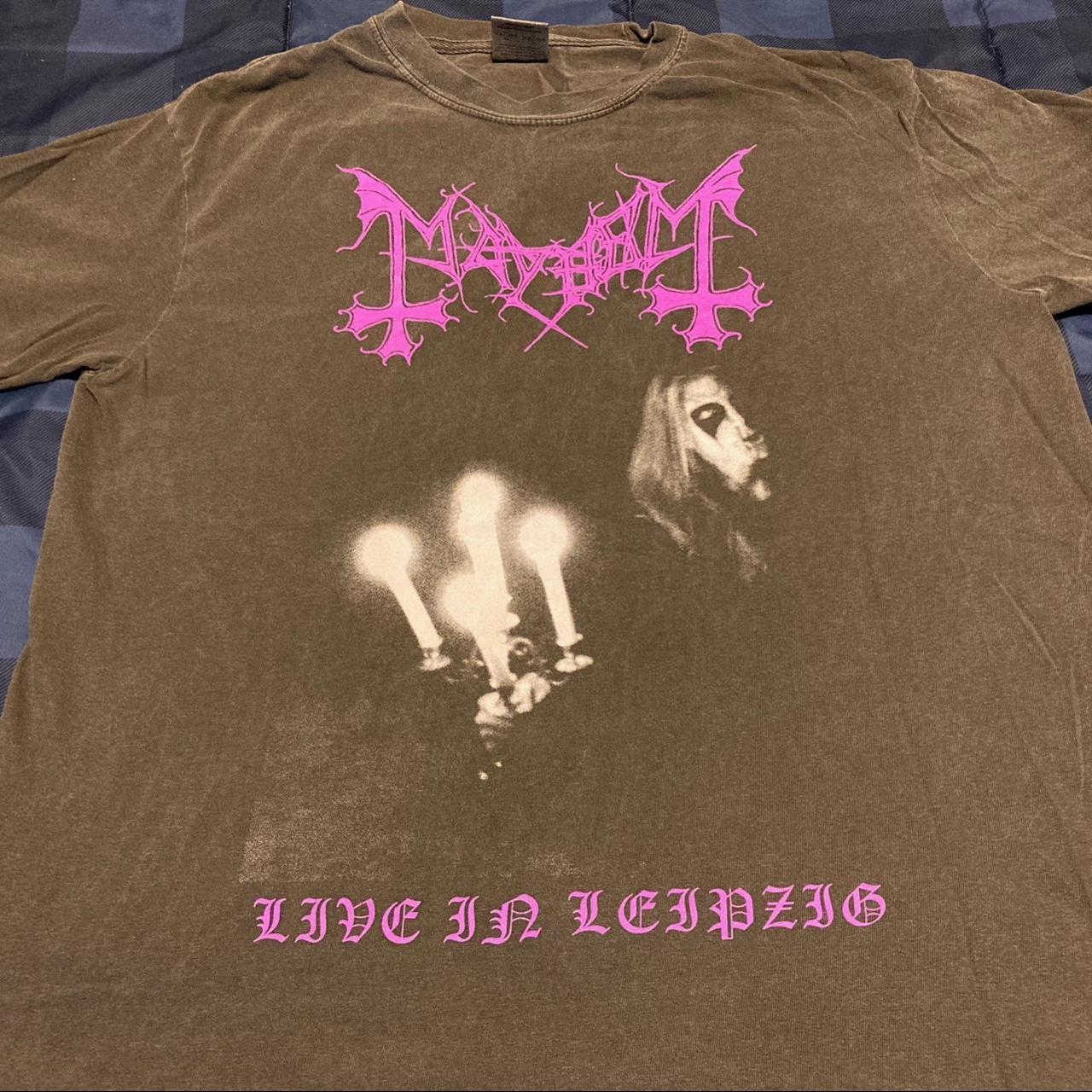 Mayhem Live in Leipzig Tour 2022 Concert T-Shirt - L... - Depop