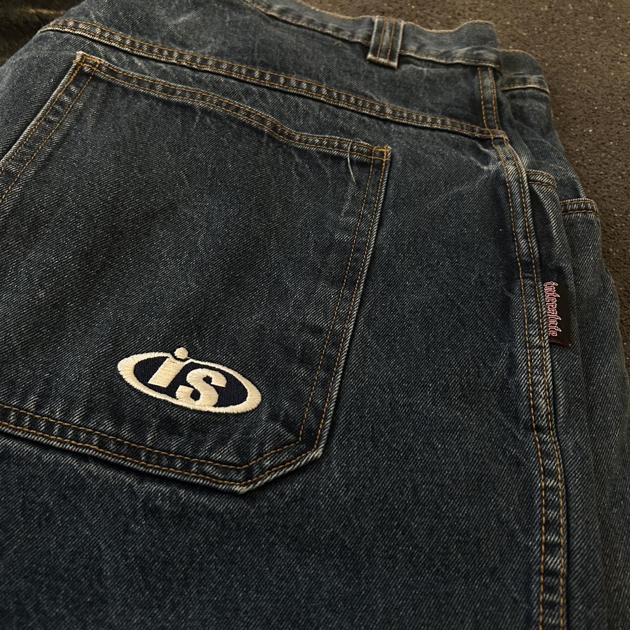 Super sick baggy y2k Interstate baggy jorts with a... | Depop