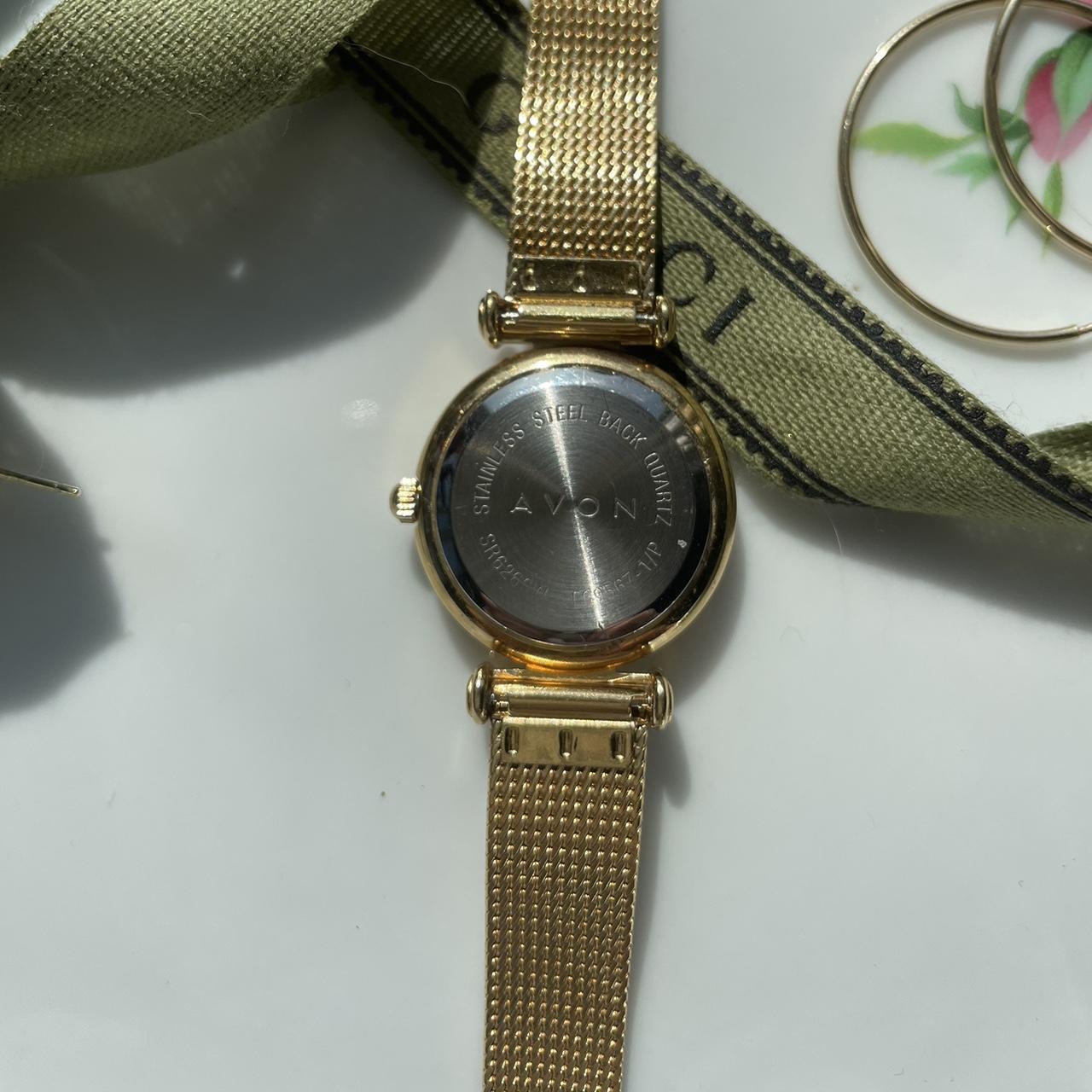 ୨୧ Vintage Avon Floral Watch ୨୧ ୨୧ Info Size:... - Depop