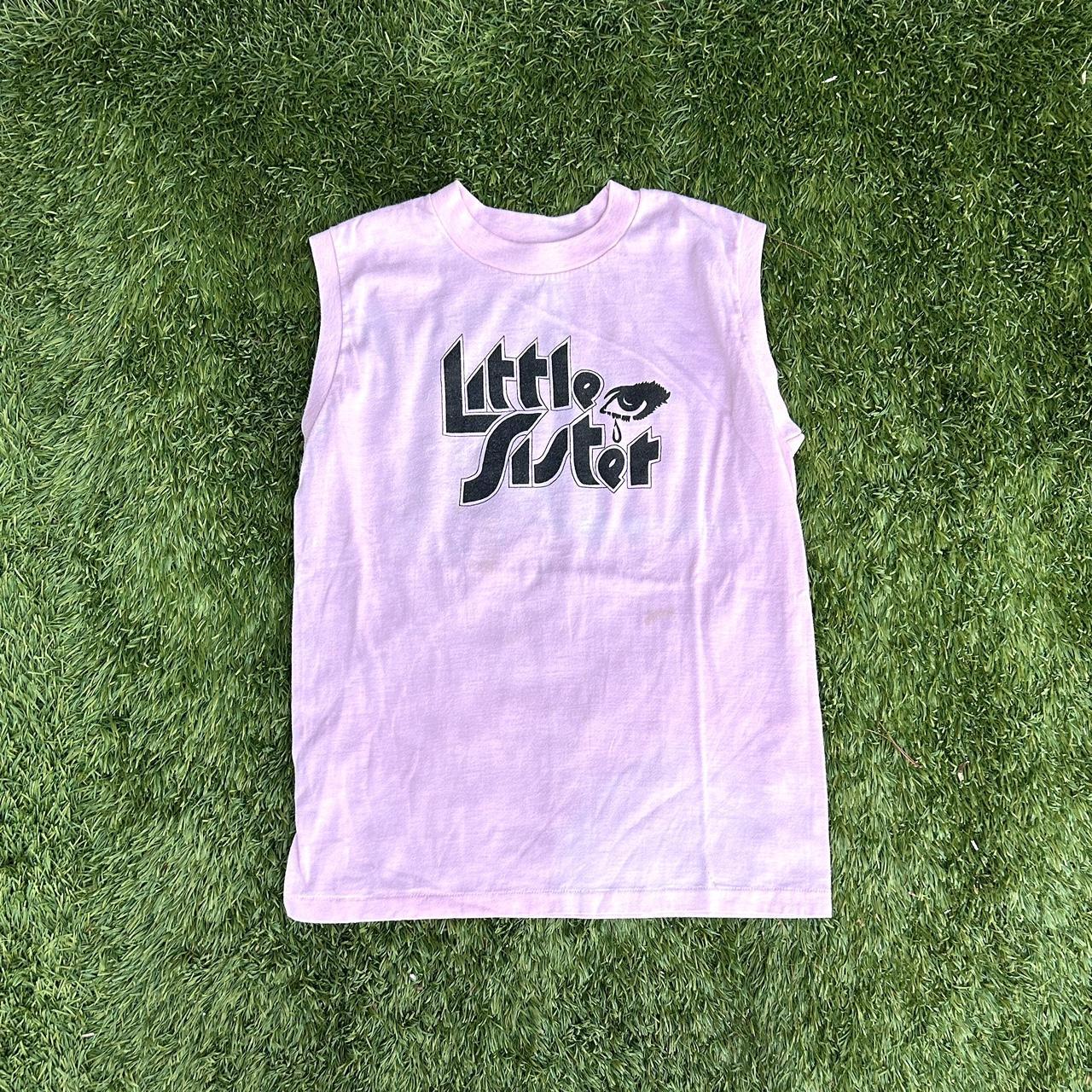 Vintage 80’s Little Sisters Band TankTop - Medium... - Depop