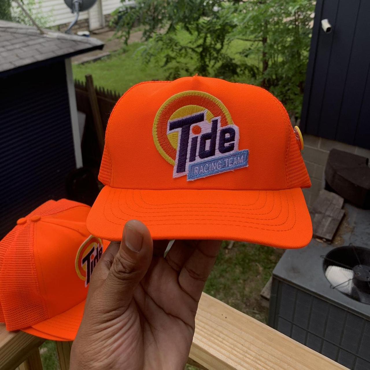 90s Tide Racing Trucker Hat’s Size ONE SIZE 3 In... - Depop