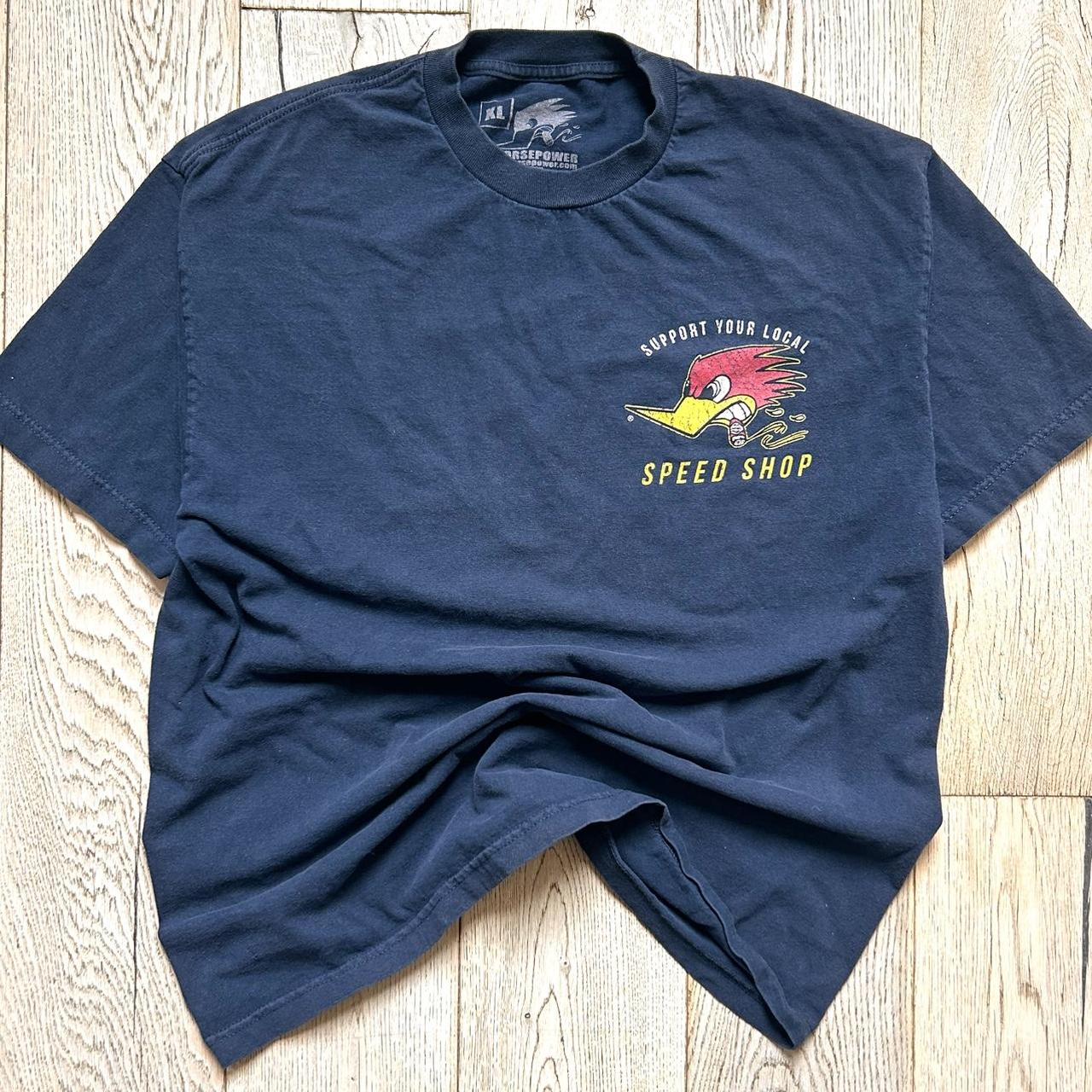 Vintage cotton Clay Smith Racing t-shirt | Depop