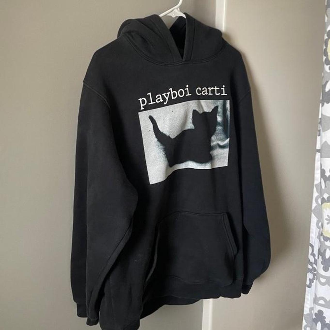 Playboi carti oversized hoodie Size M Got from carti... - Depop