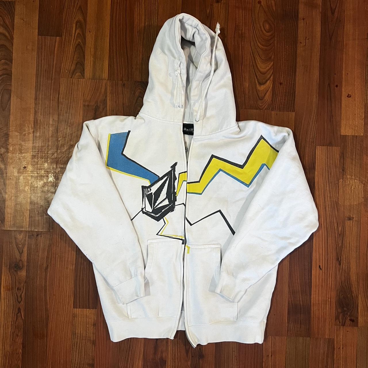 Volcom zip up sweater Great condition but it doesn’t... - Depop